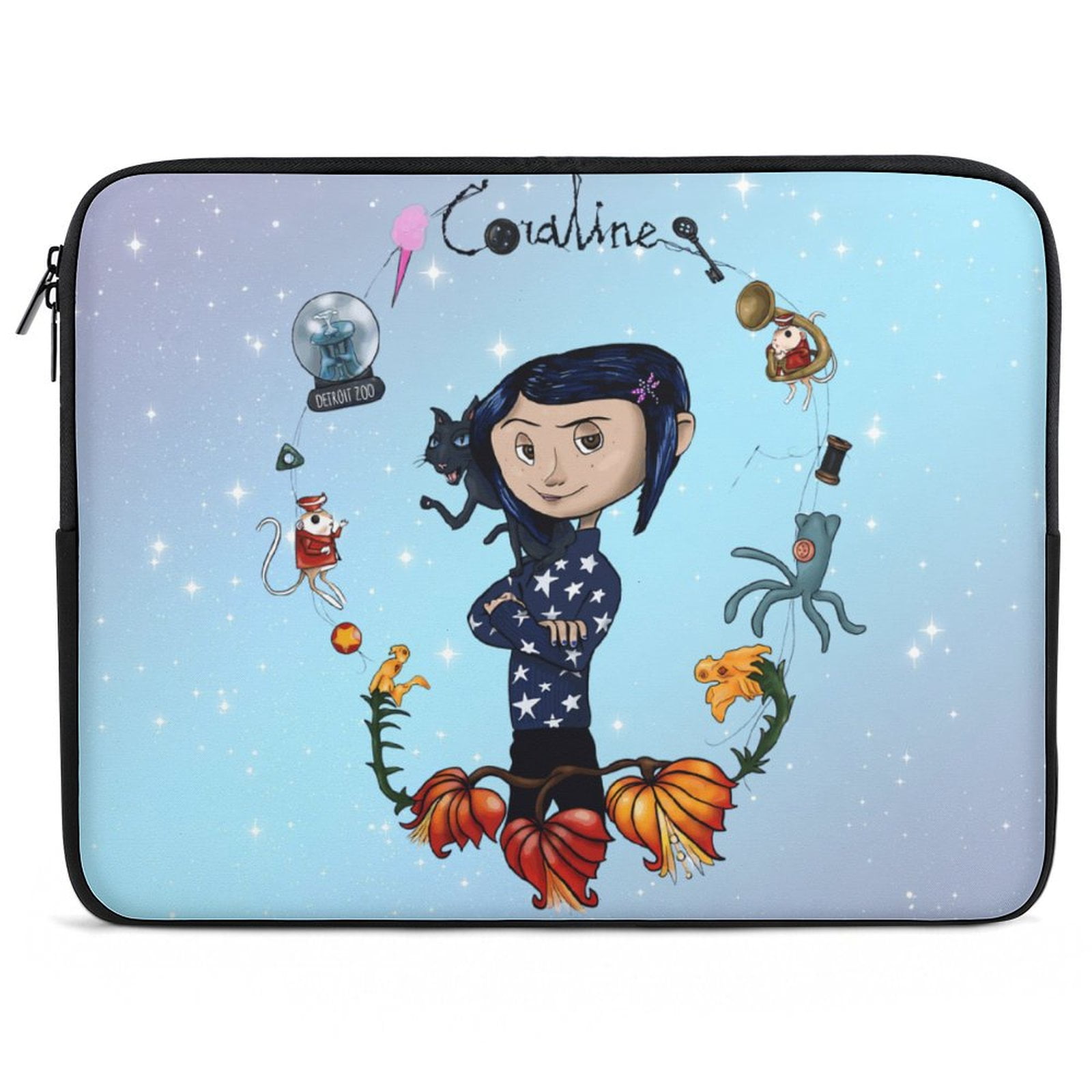 Coraline Laptop Sleeve Lightweight Computer Cover Bag 17inch Durable ...