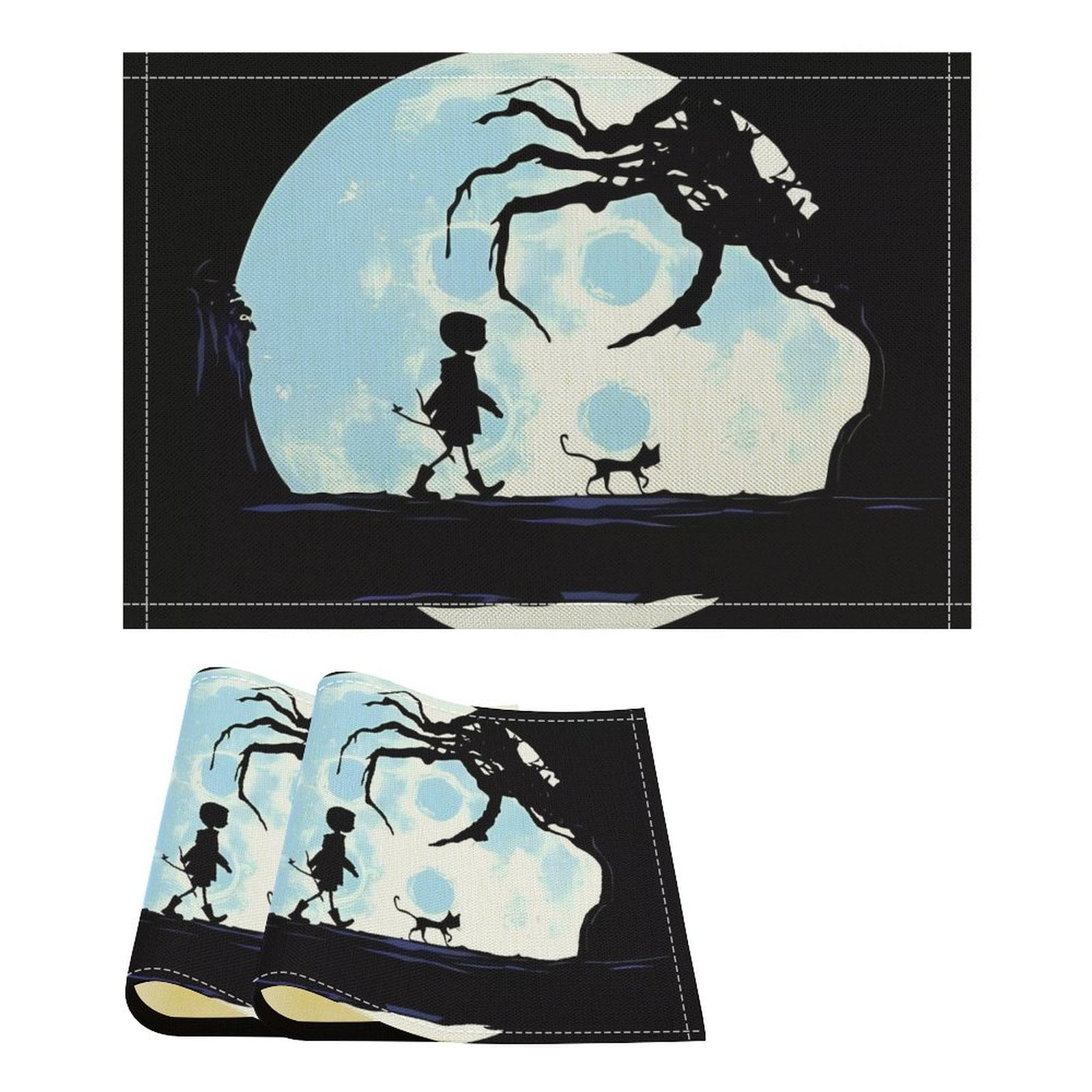 Coraline Linen Placemat, Tabletop Decor Reusable Washable Party ...