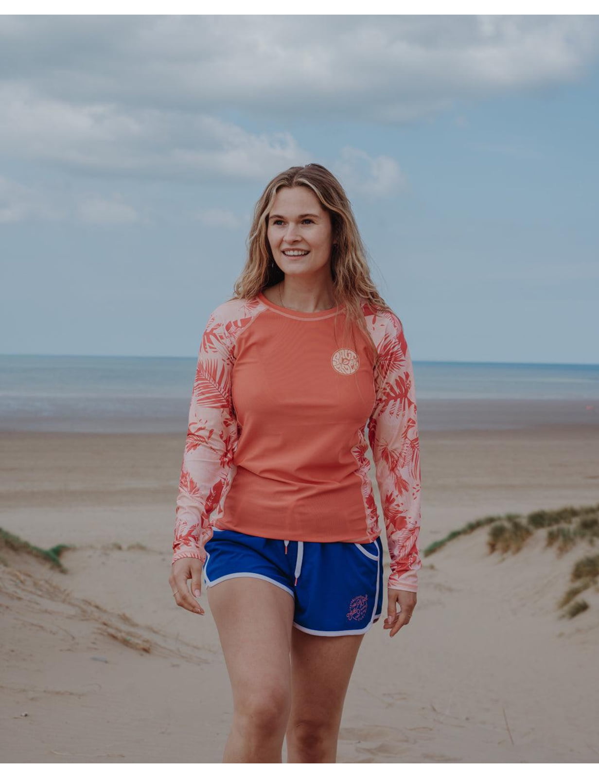 Coraline Long Sleeve Rash Vest [RED] - Walmart.com