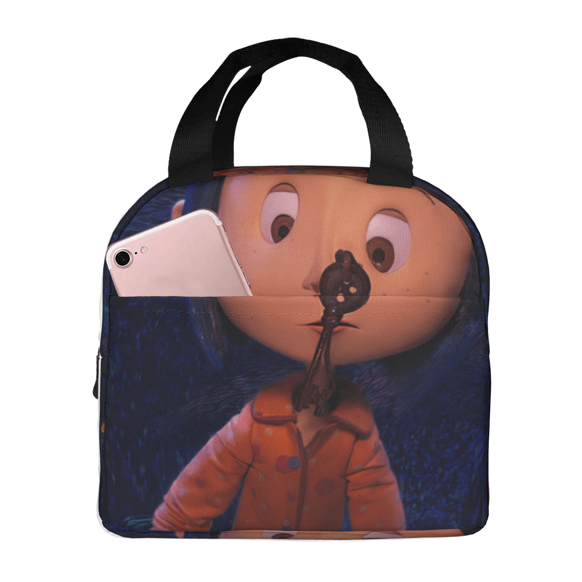 Coraline Lunch Box Lunch Bag for Women Adult Men, Aluminum Foil ...