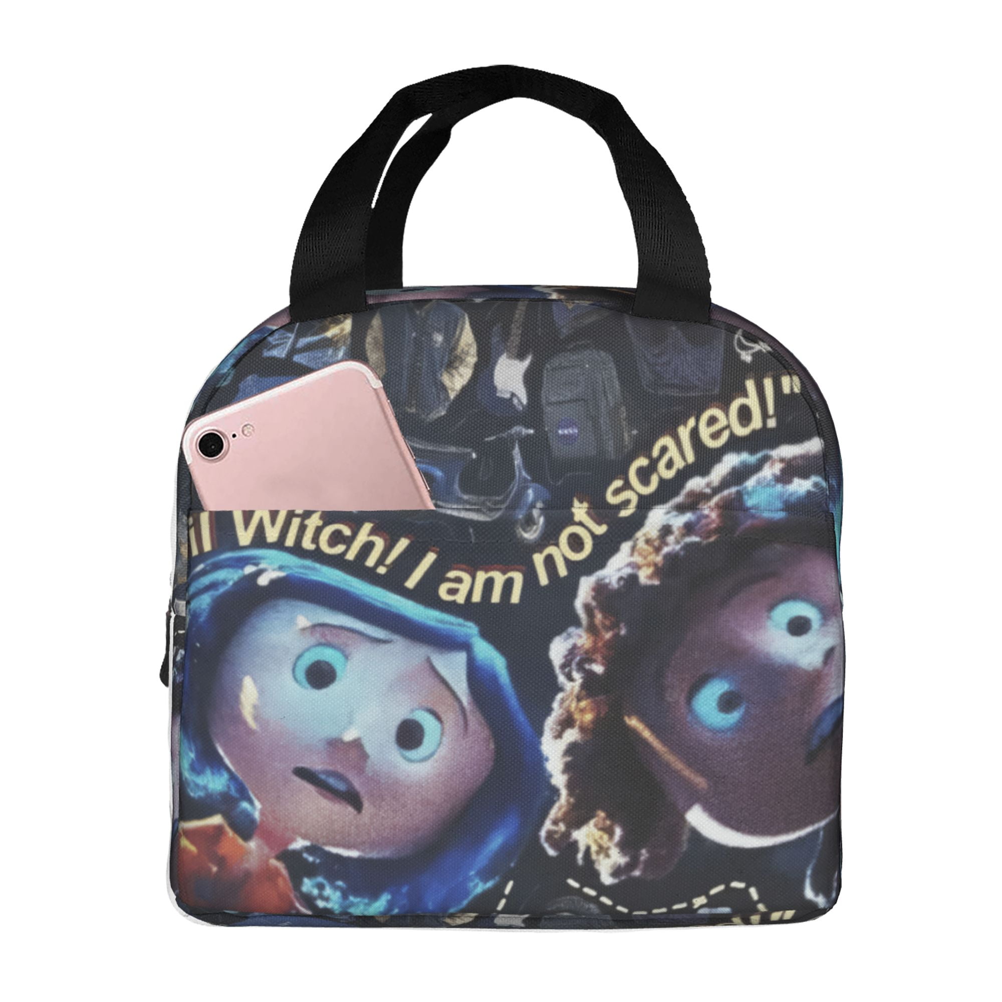 Coraline Lunch Box Lunch Bag for Women Adult Men, Aluminum Foil ...