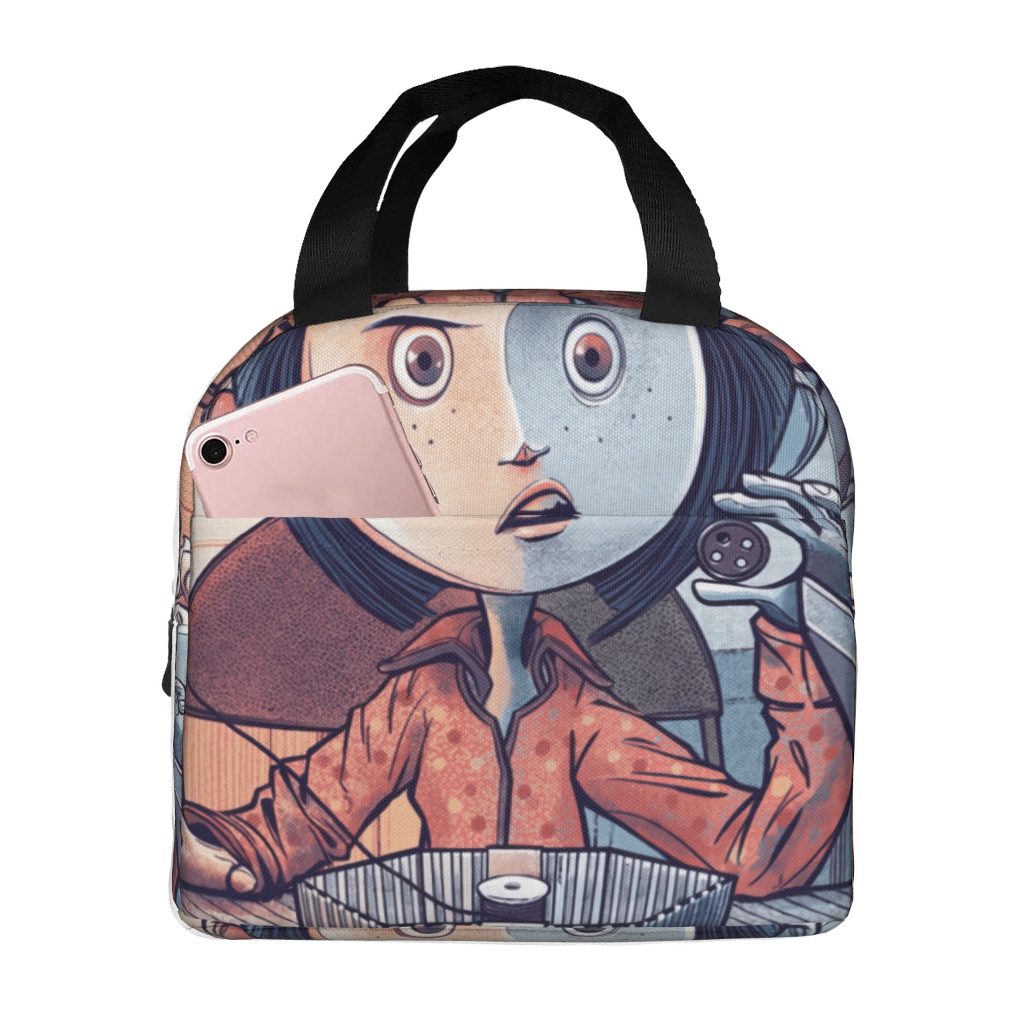 Coraline Lunch Box Lunch Bag Leakproof Reusable Insulated Cooler Lunch ...