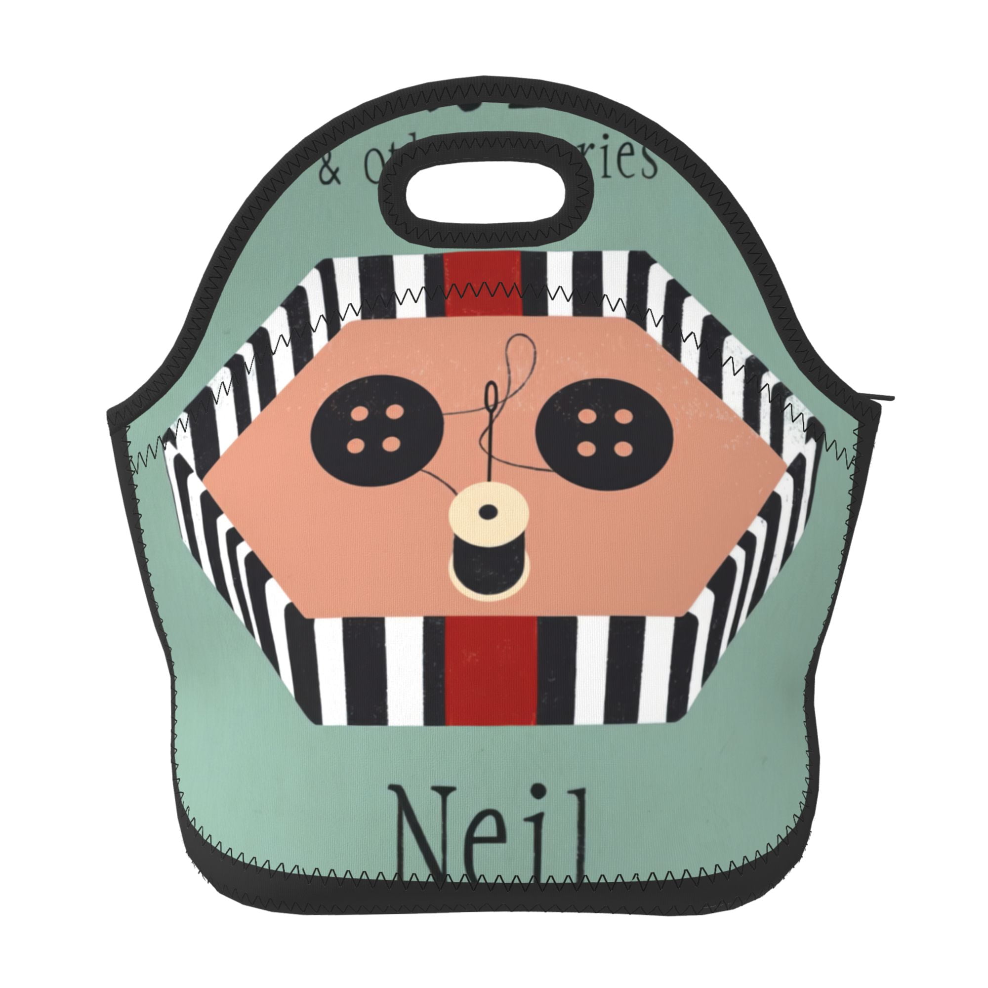 Coraline Lunch Box Lunch Bag for Adult Insulated Neoprene Leakproof ...