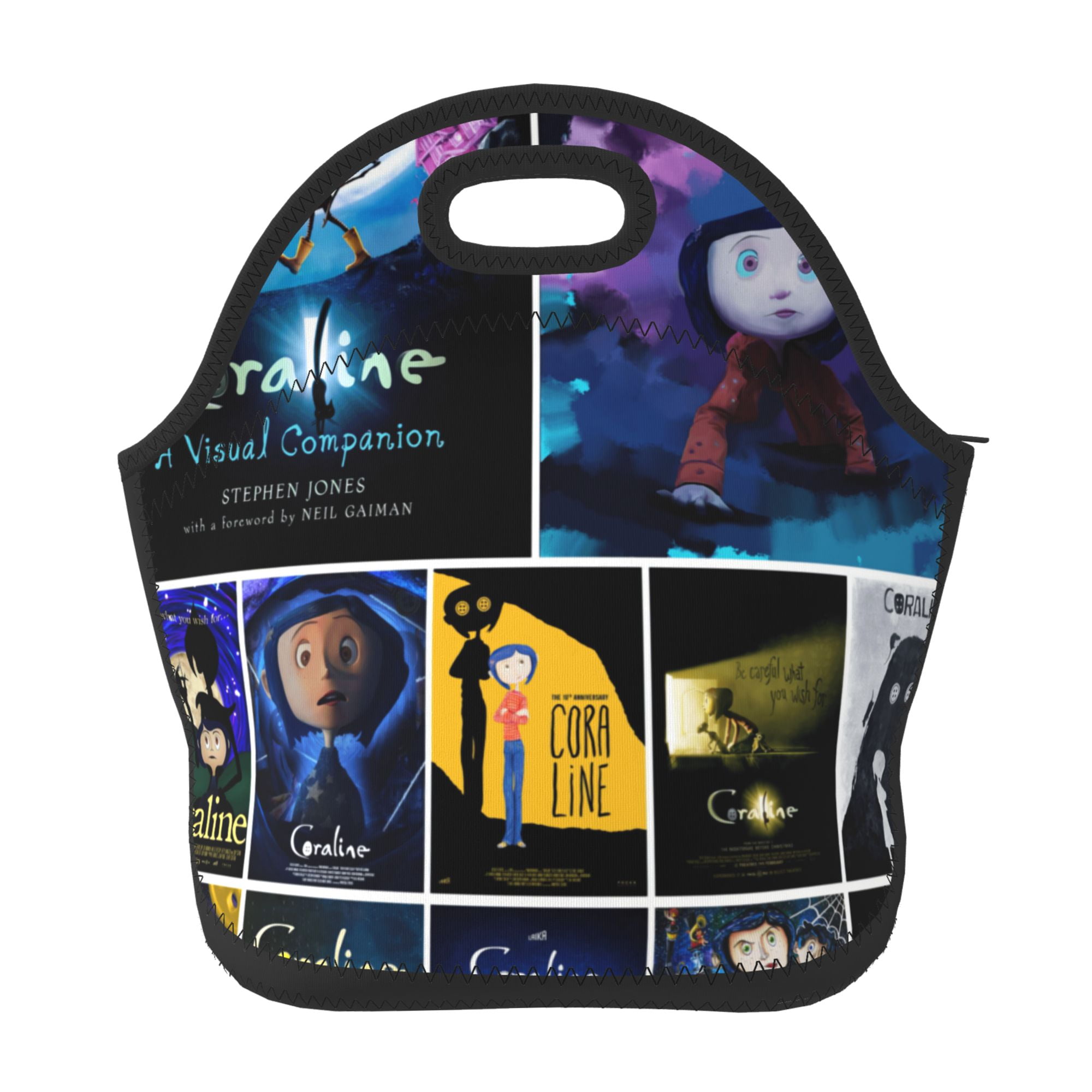 Coraline Lunch Box Lunch Bag for Adult Insulated Neoprene Leakproof ...