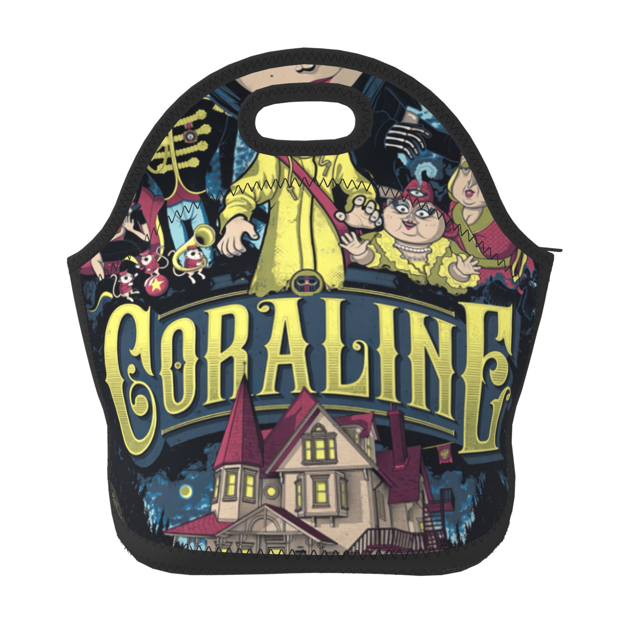 Coraline Lunch Box Lunch Bag for Adult Insulated Neoprene Leakproof ...
