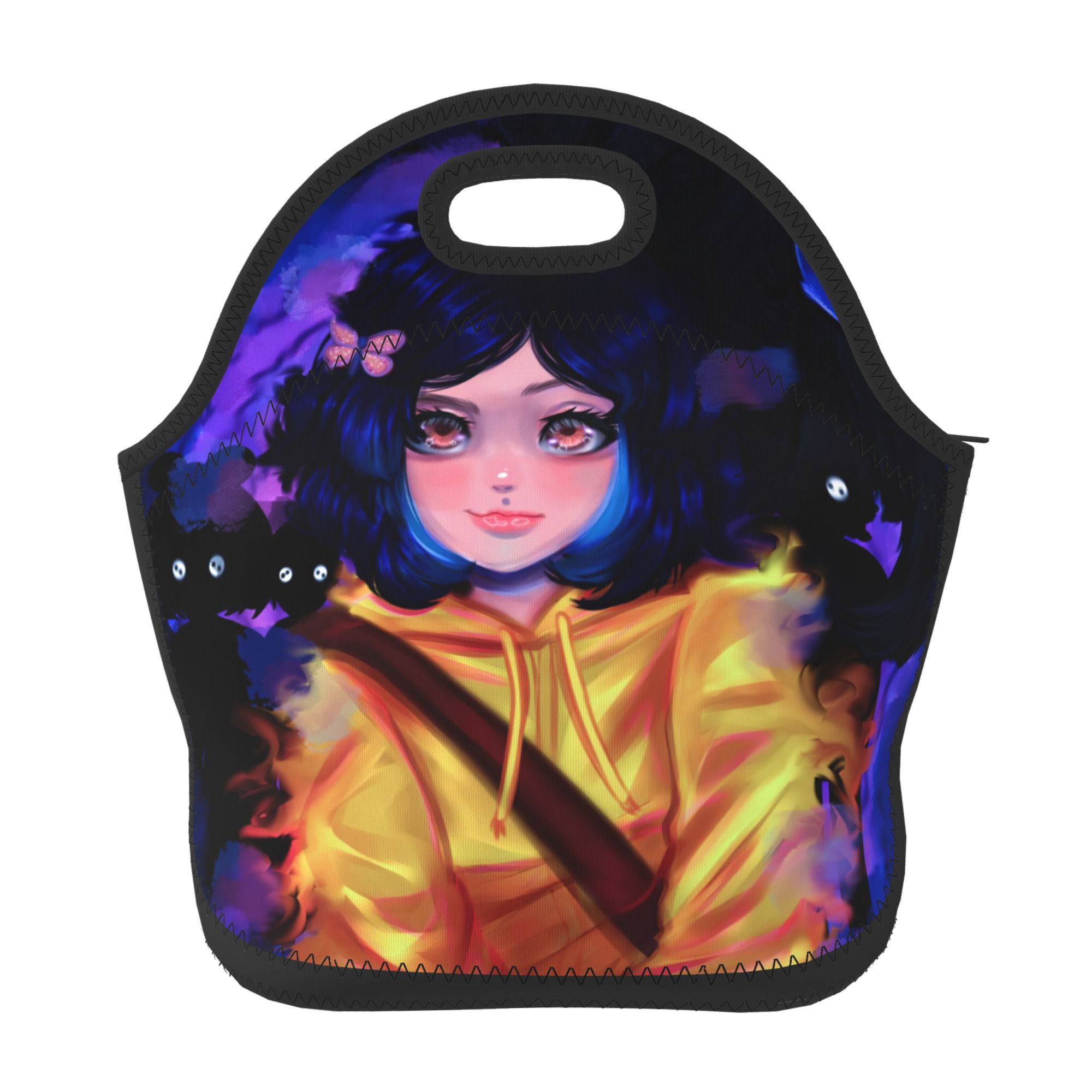 Coraline Lunch Box Lunch Bag Insulated Neoprene Leakproof Reusable ...