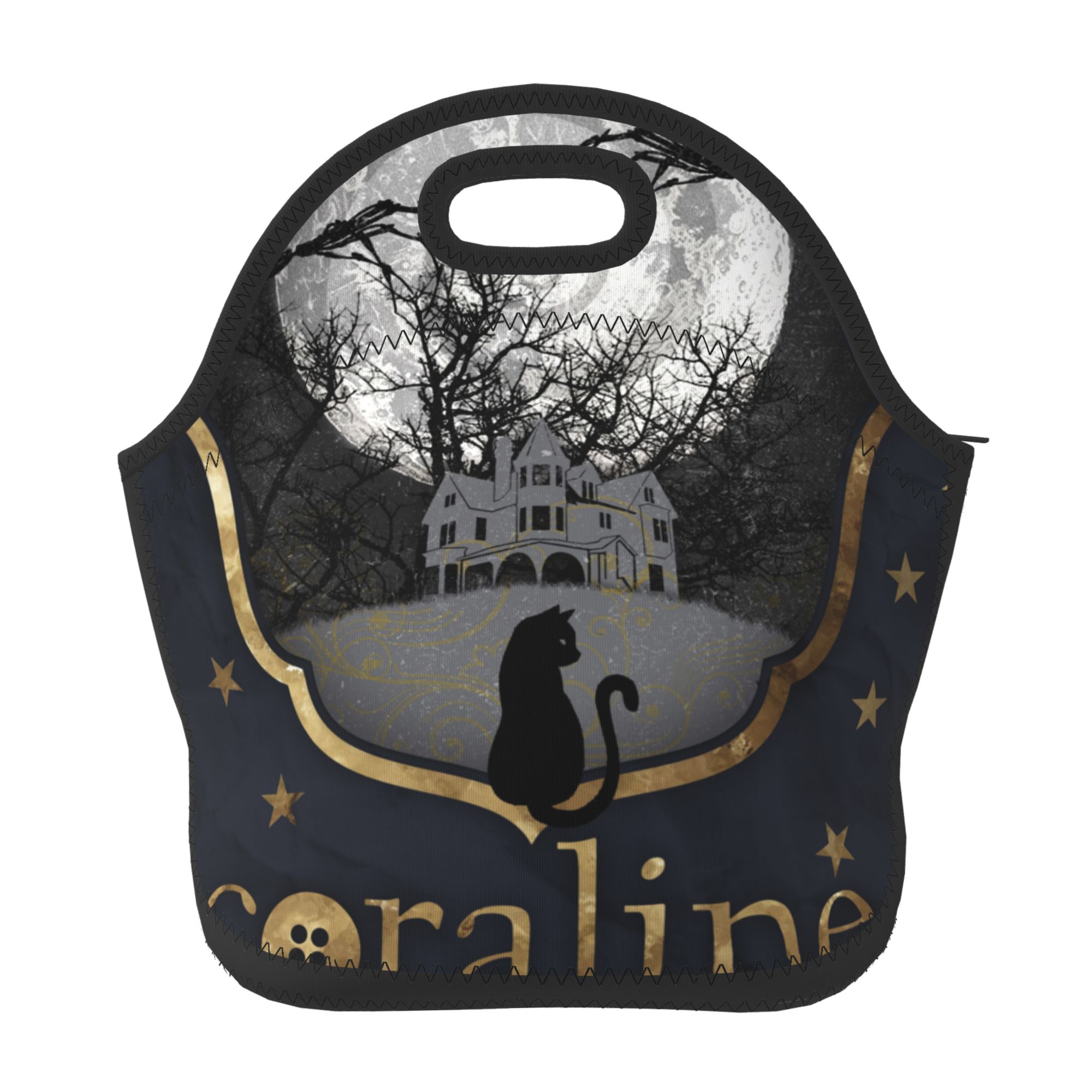 Coraline Lunch Box Lunch Bag Insulated Neoprene Leakproof Reusable ...