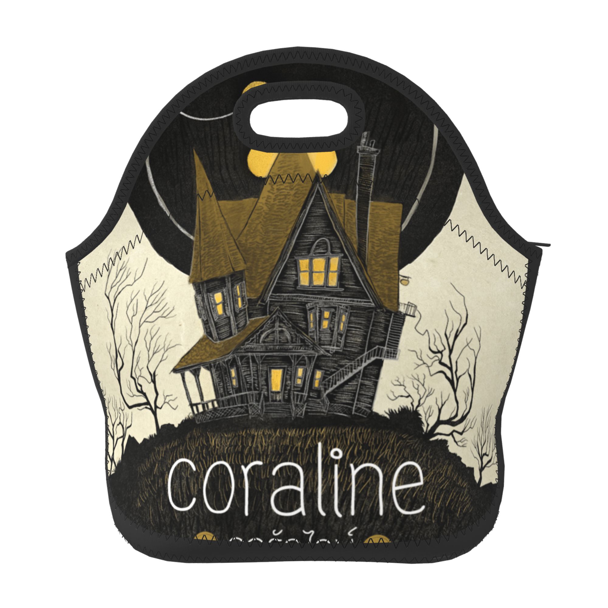 Coraline Lunch Box Lunch Bag Insulated Neoprene Leakproof Reusable ...