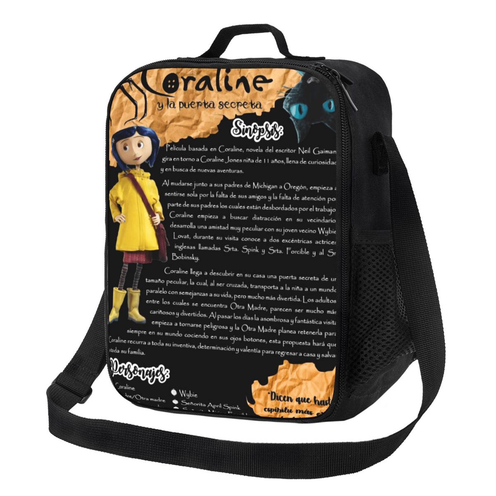 Coraline Lunch Box Lunch Bag Insulated Lunch Bag Leakproof Reusable ...