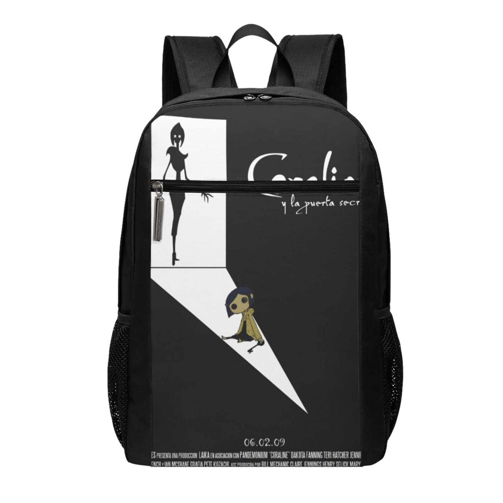 Coraline One Backpacks - Durable, Lightweight Bookbag With 1 Main ...