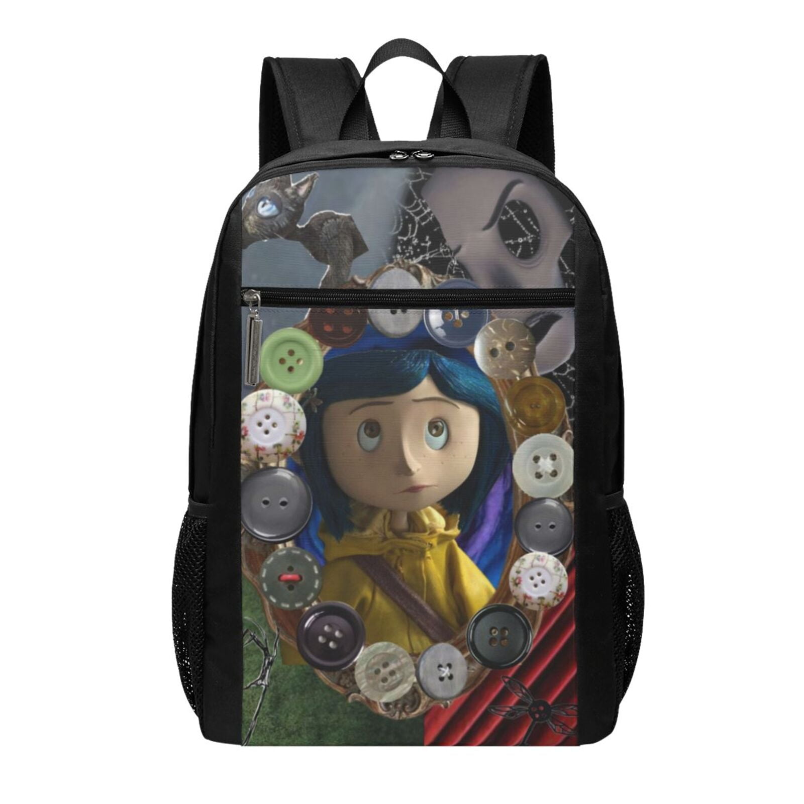 Coraline One Backpacks - Durable, Lightweight Bookbag With 1 Main ...