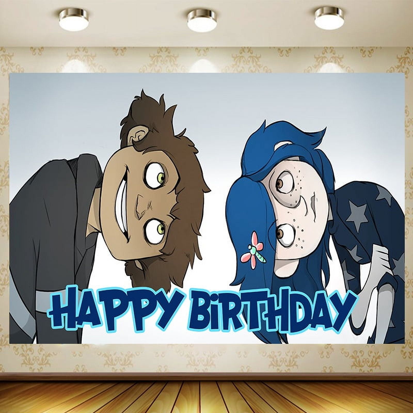 Coraline Party Supplies Decoration Backdrop Baby Shower Banner Kid ...