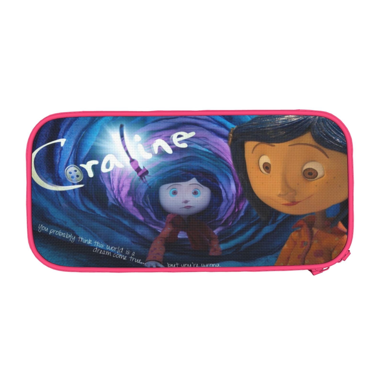 Coraline Pencil Case, Large Capacity Pencil Pouch, Aesthetic Zipper ...