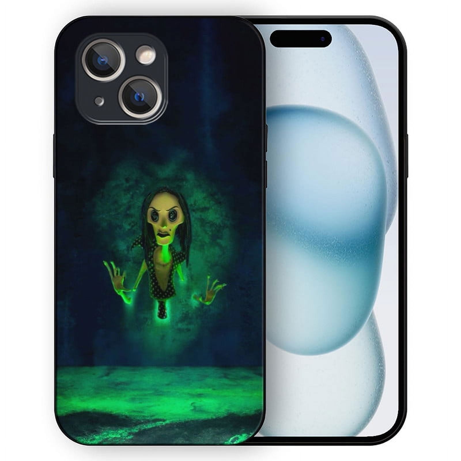 Coraline Phone Case, a perfect gift for fans, for iPhone 13 Mini, featuring a Coraline collage ...