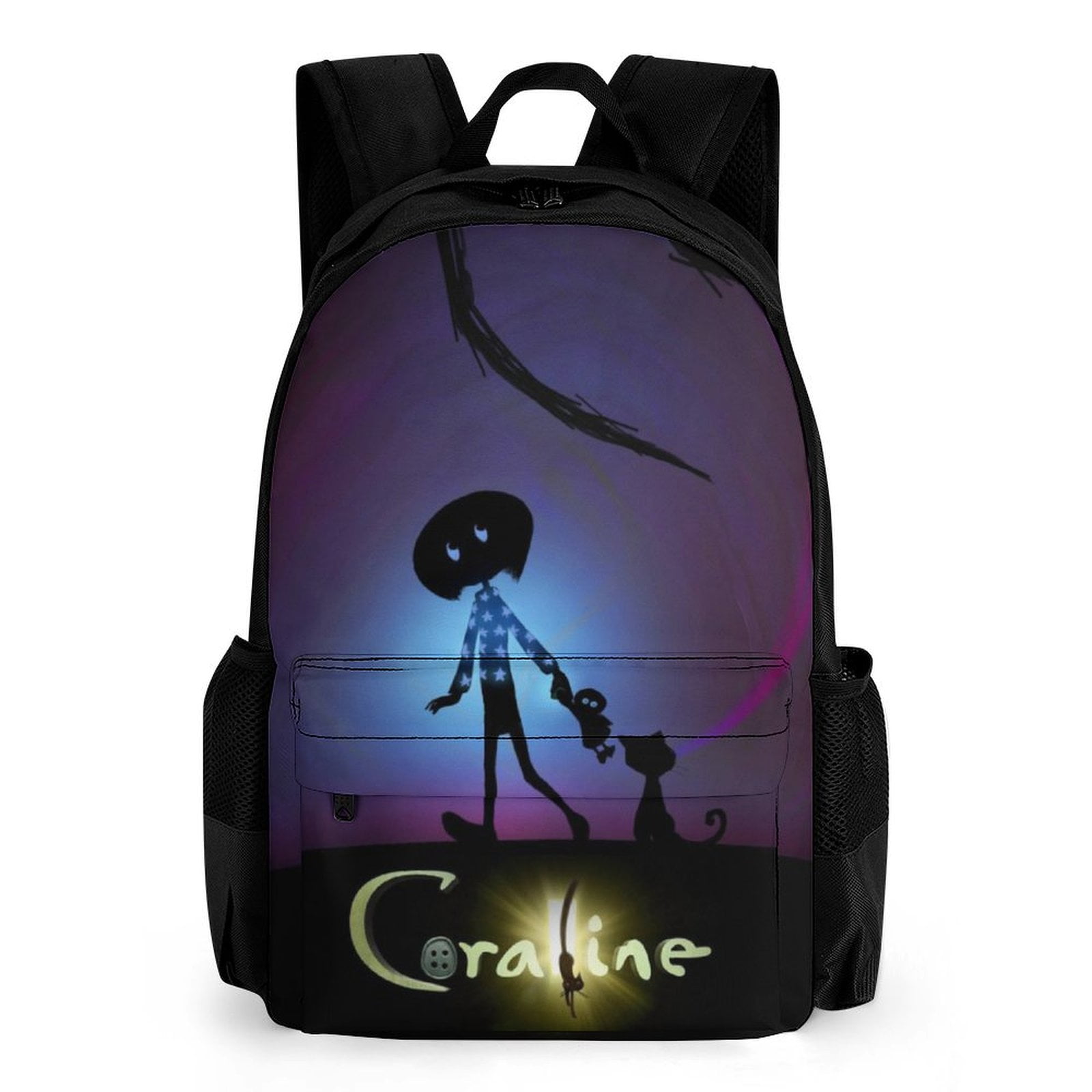 Coraline Poster Backpack Laptop Bag Large Capacity Multipurpose Daypack ...