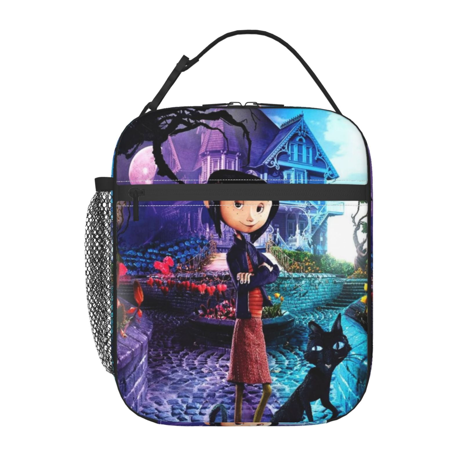 Coraline Reusable Lunch Box for Women men Adult Insulated Night Sky ...