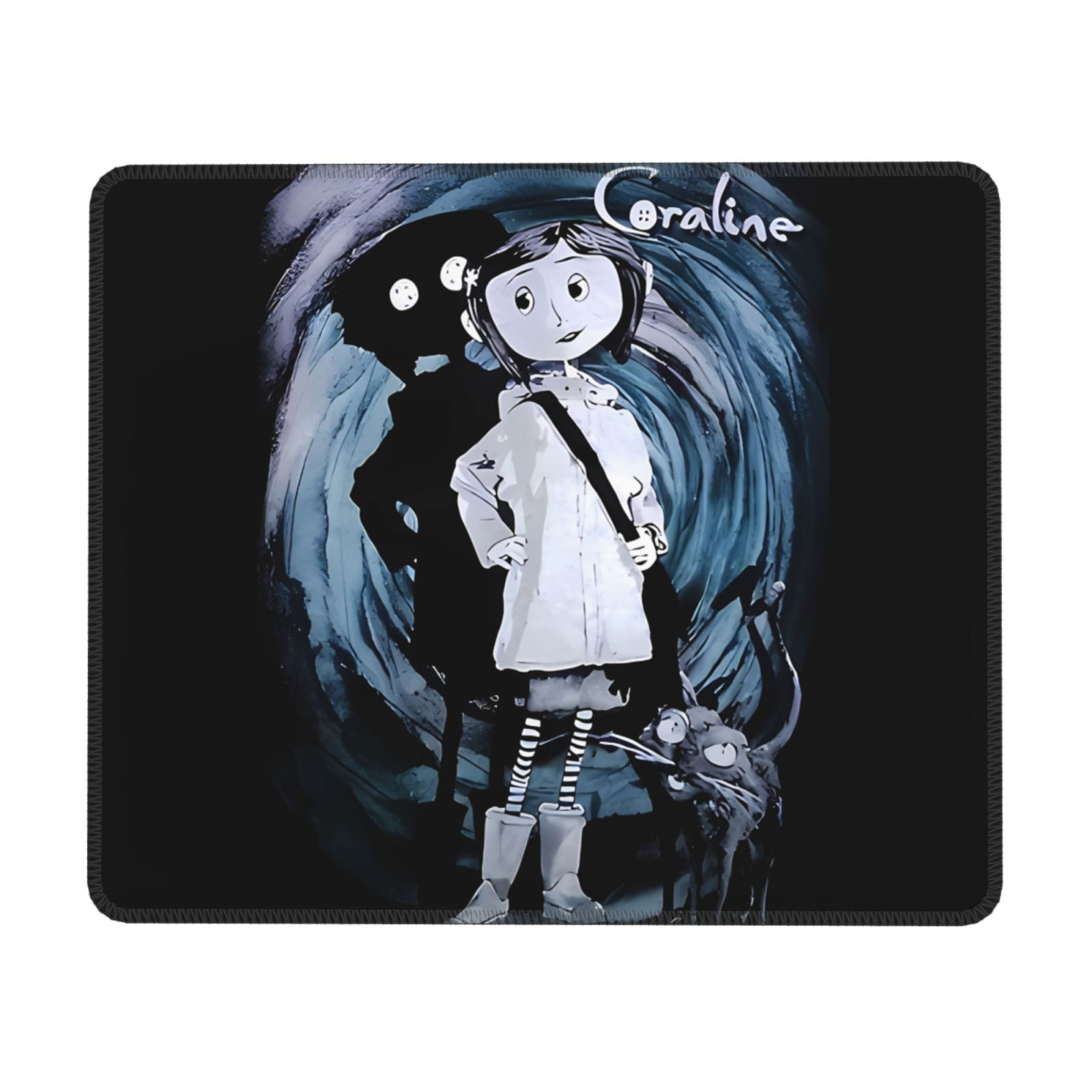 Coraline Mouse Pad Square Mouse Pad for Desk Soft Computer Mouse Mat ...