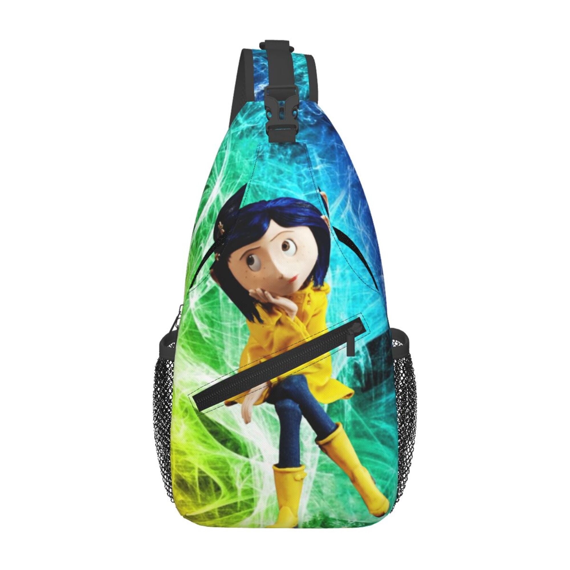 Coraline Sling Bag Crossbody Sling Backpack Chest Bag Daypack Purses ...