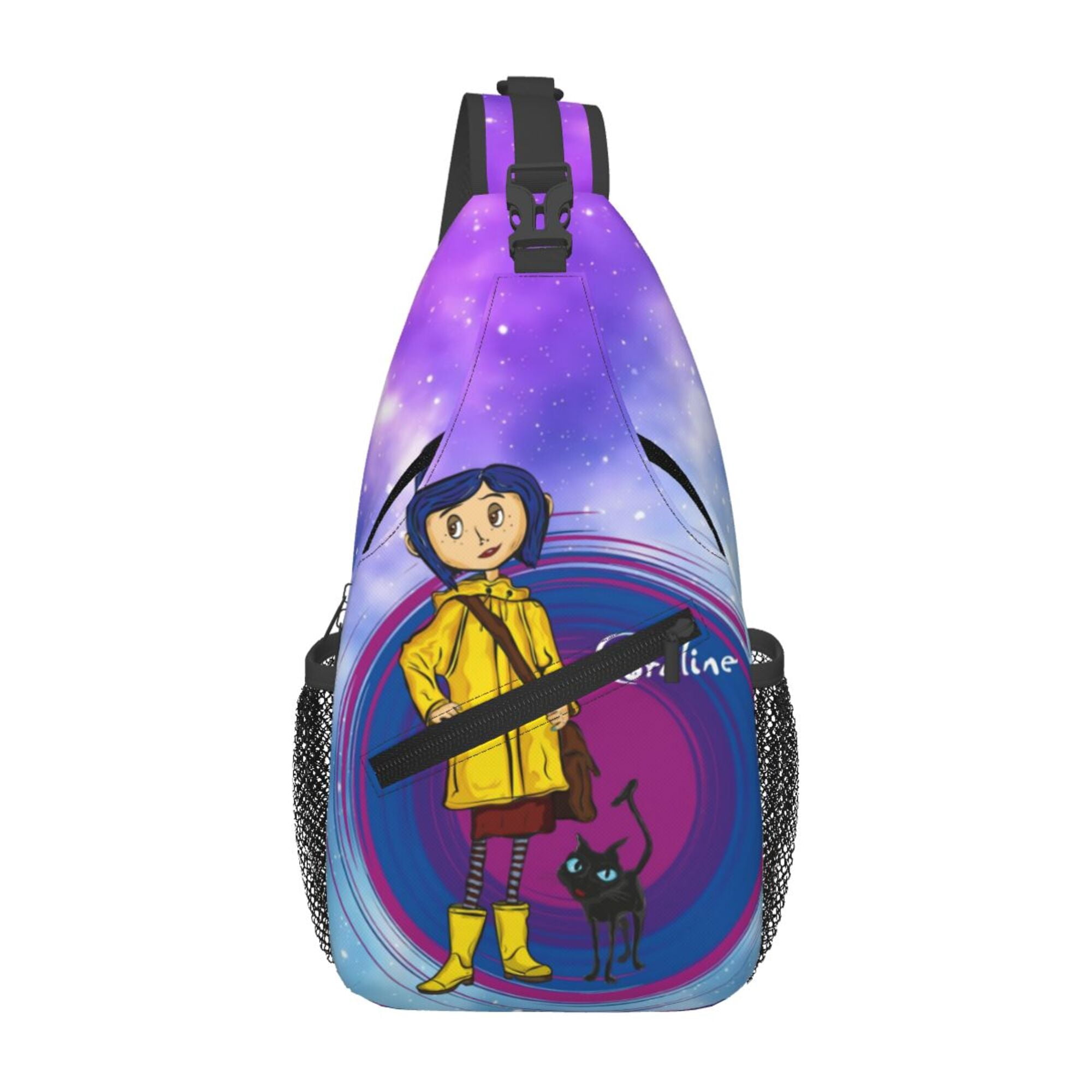 Coraline Sling Bag Crossbody Sling Backpack Chest Bag Daypack Purses ...