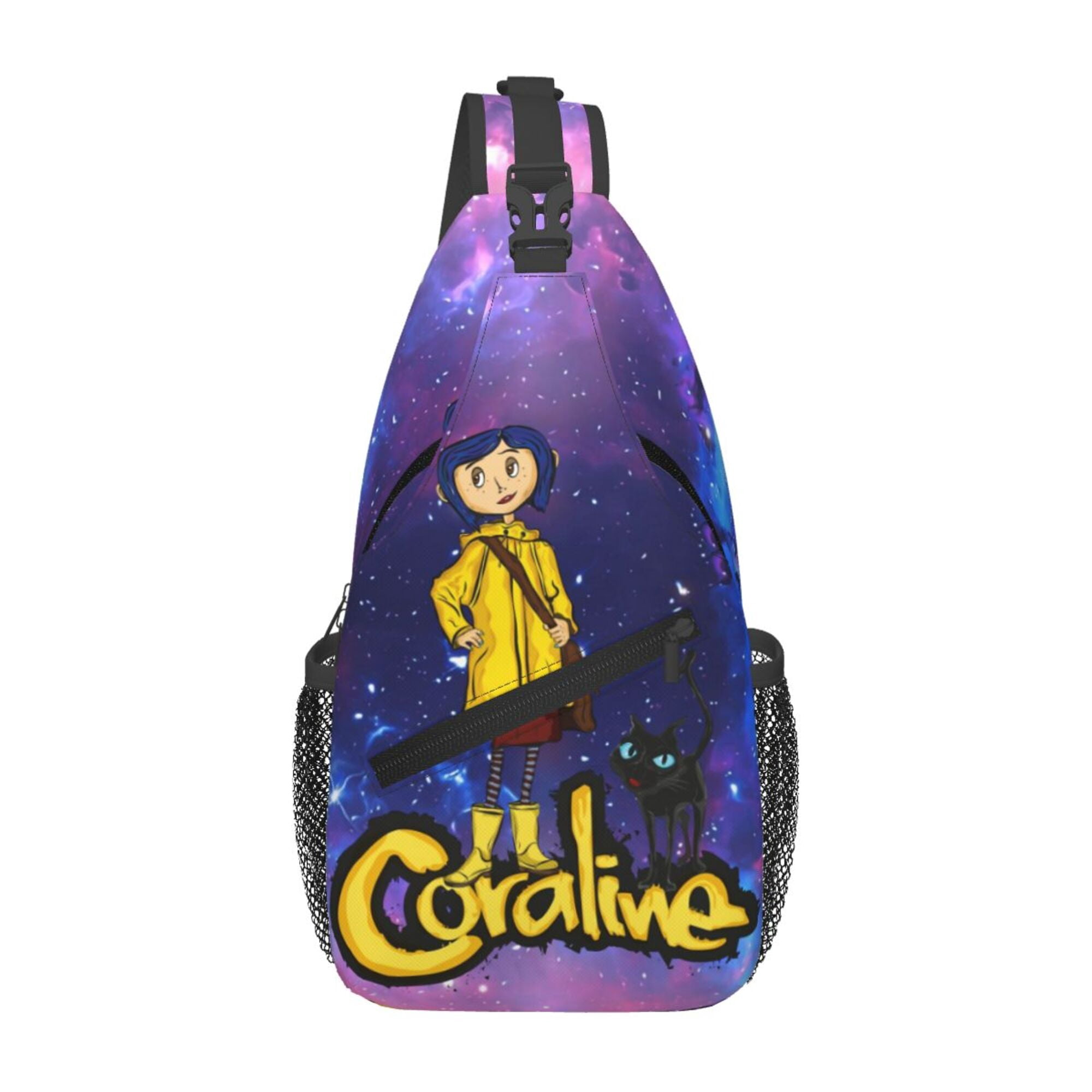 Coraline Sling Bag Crossbody Sling Backpack Chest Bag Daypack Purses ...