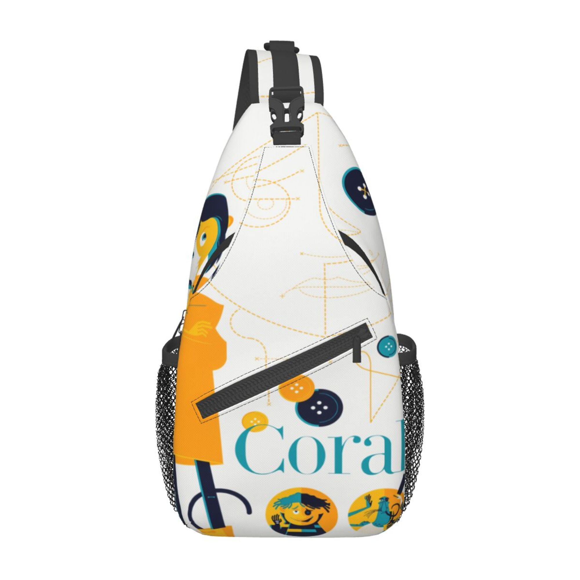 Coralin Sling Bag Crossbody Sling Travel Hiking Chest Bag Daypack ...