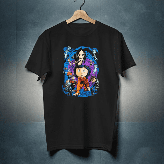Coraline Spiral Tunnel Character T-Shirt - Walmart.com