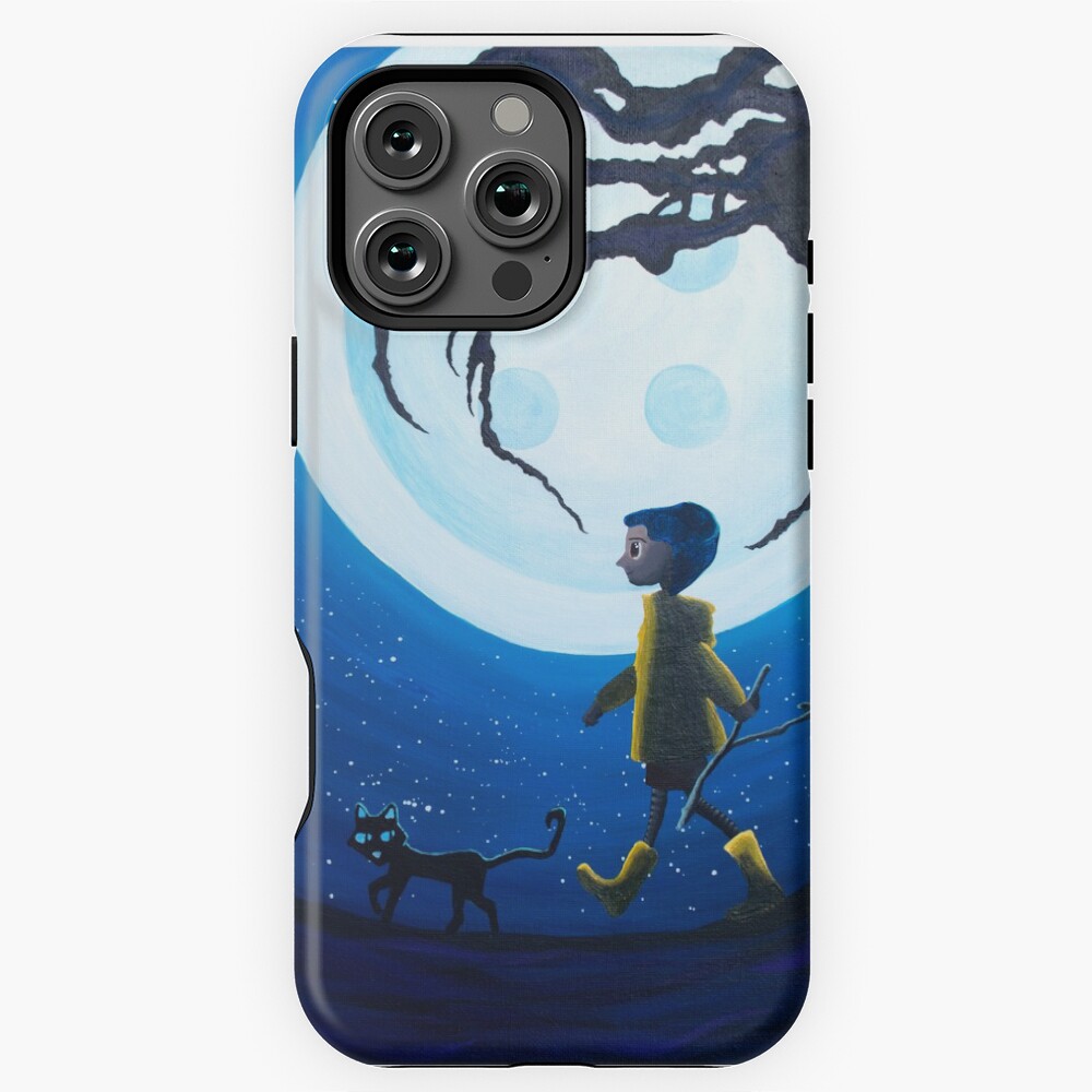 Coraline Spooky Animated Movie Phone Case for iPhone 16 15 14 13 12 11 ...