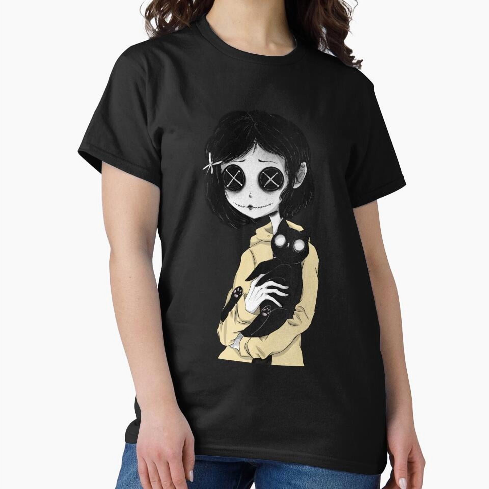 Coraline Stop Motion Animated Movie Fan Graphic H46226 Unisex T-Shirt ...