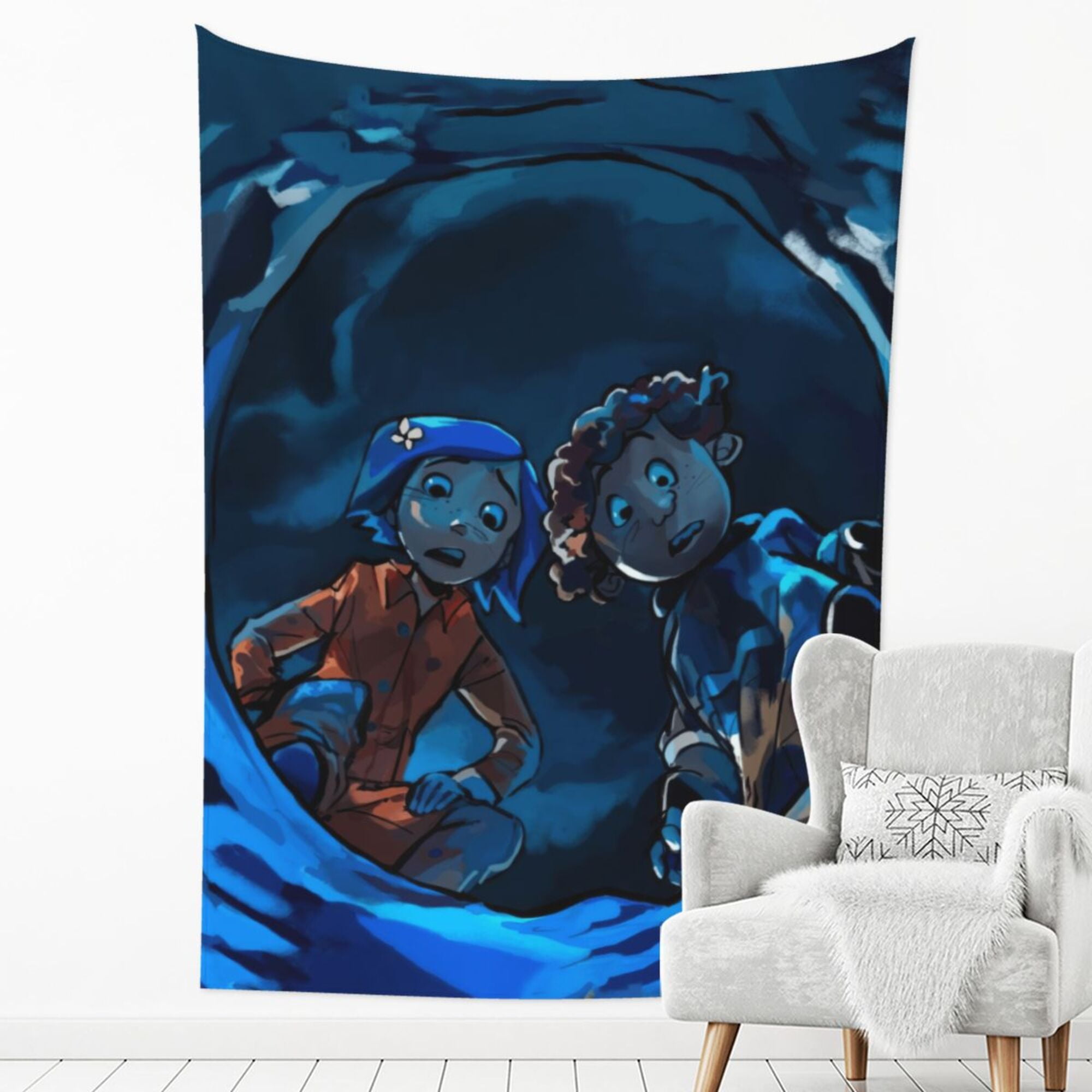 Coraline Tapestry Aesthetic Cute Room Decor Tapestry Birthday ...