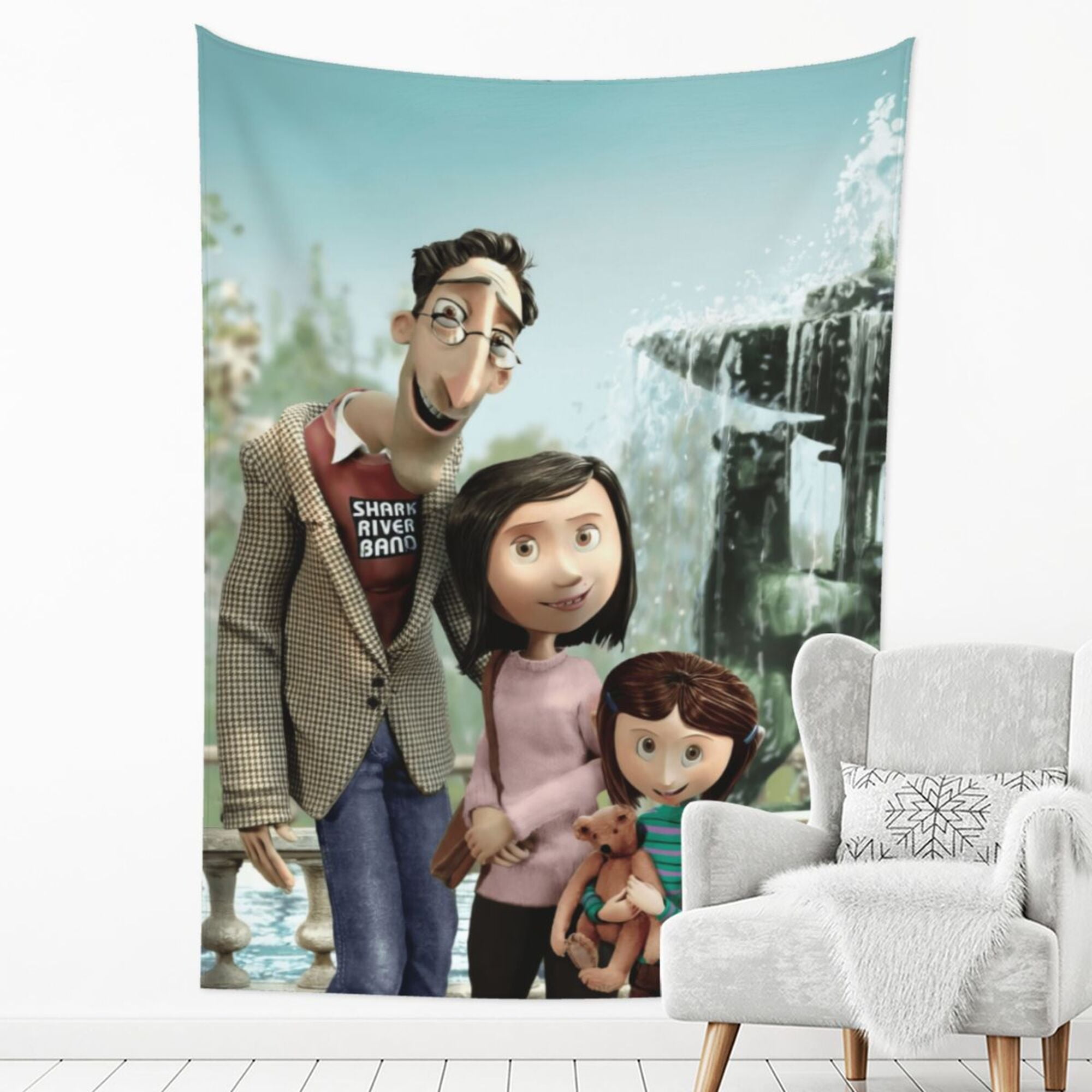 Coraline Tapestry Aesthetic Cute Room Decor Tapestry Birthday ...