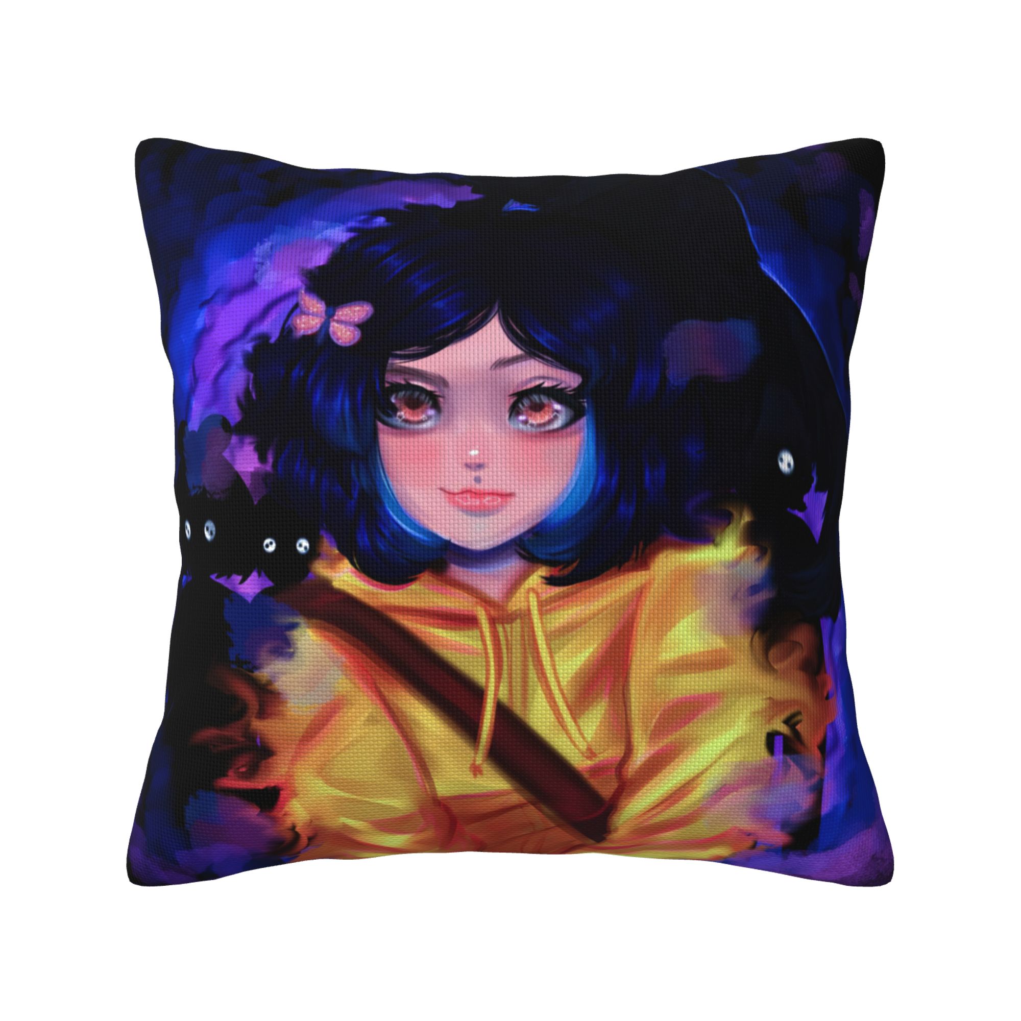 Coraline Throw Pillow Covers, Linen Decor Pillow Covers Fall ...