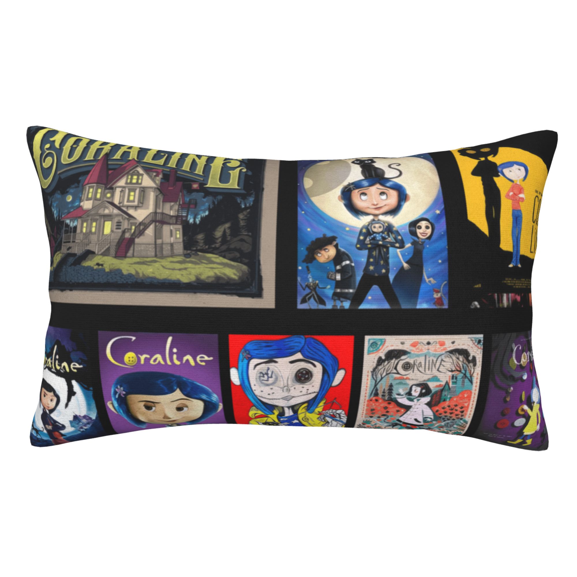 Coraline Throw Pillow Covers, Polyester Decor Pillow Covers Fall ...
