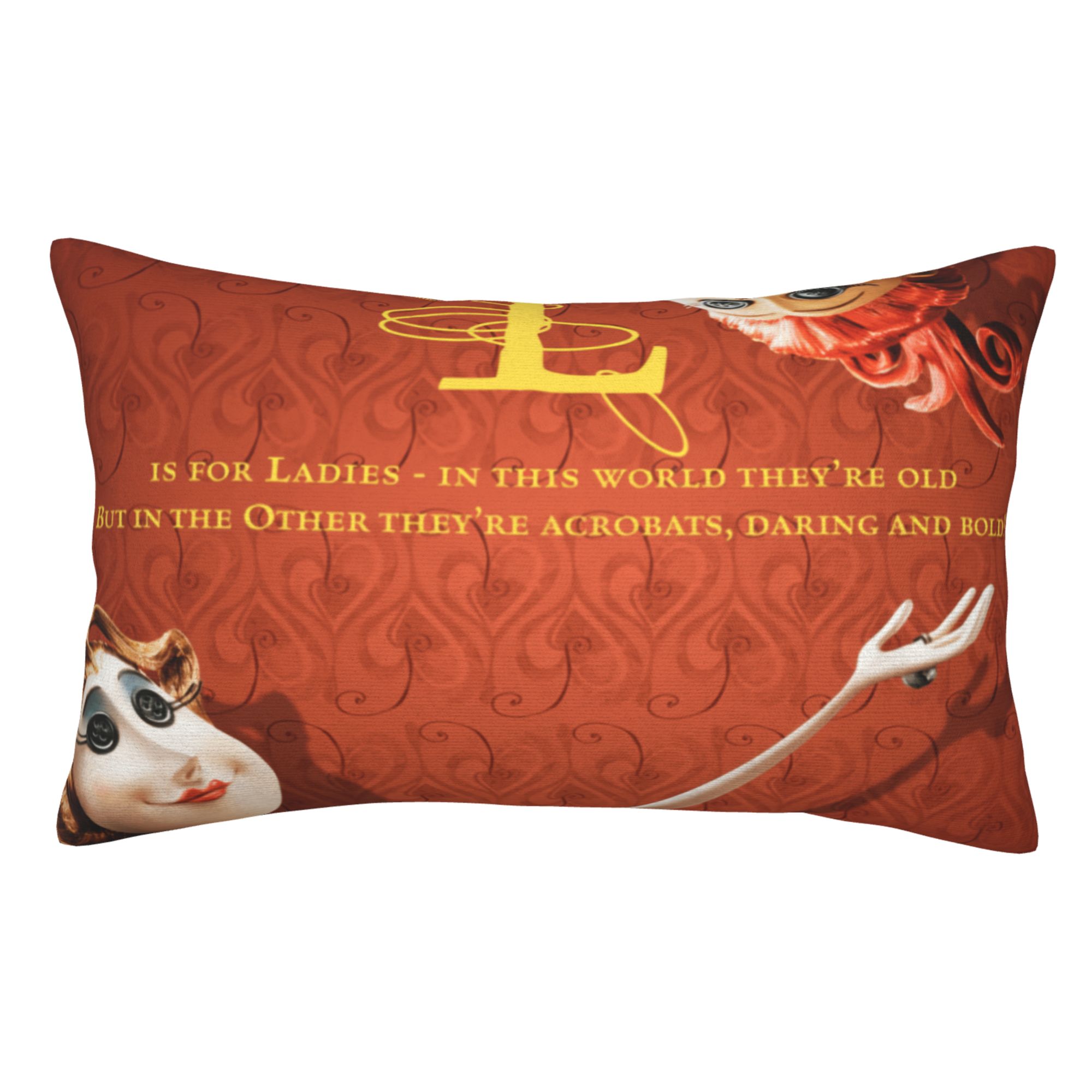 Coraline Throw Pillow Covers, Polyester Decor Pillow Covers Fall ...