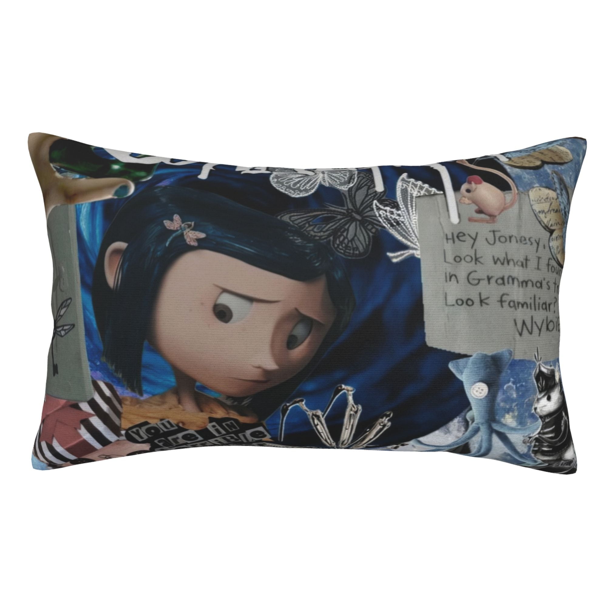 Coraline Throw Pillow Covers, Polyester Decor Pillow Covers Fall ...
