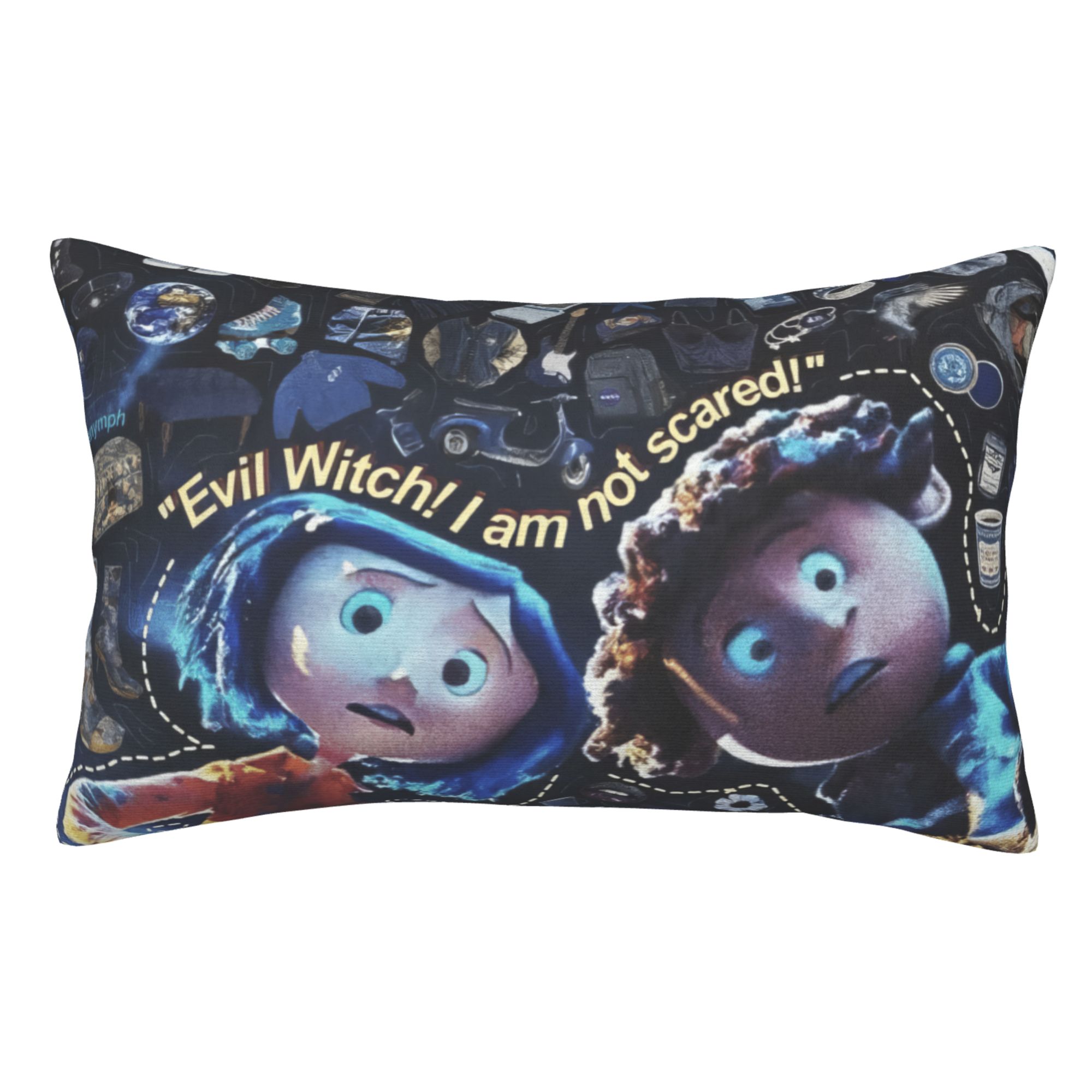 Coraline Throw Pillow Covers, Polyester Decor Pillow Covers Fall ...