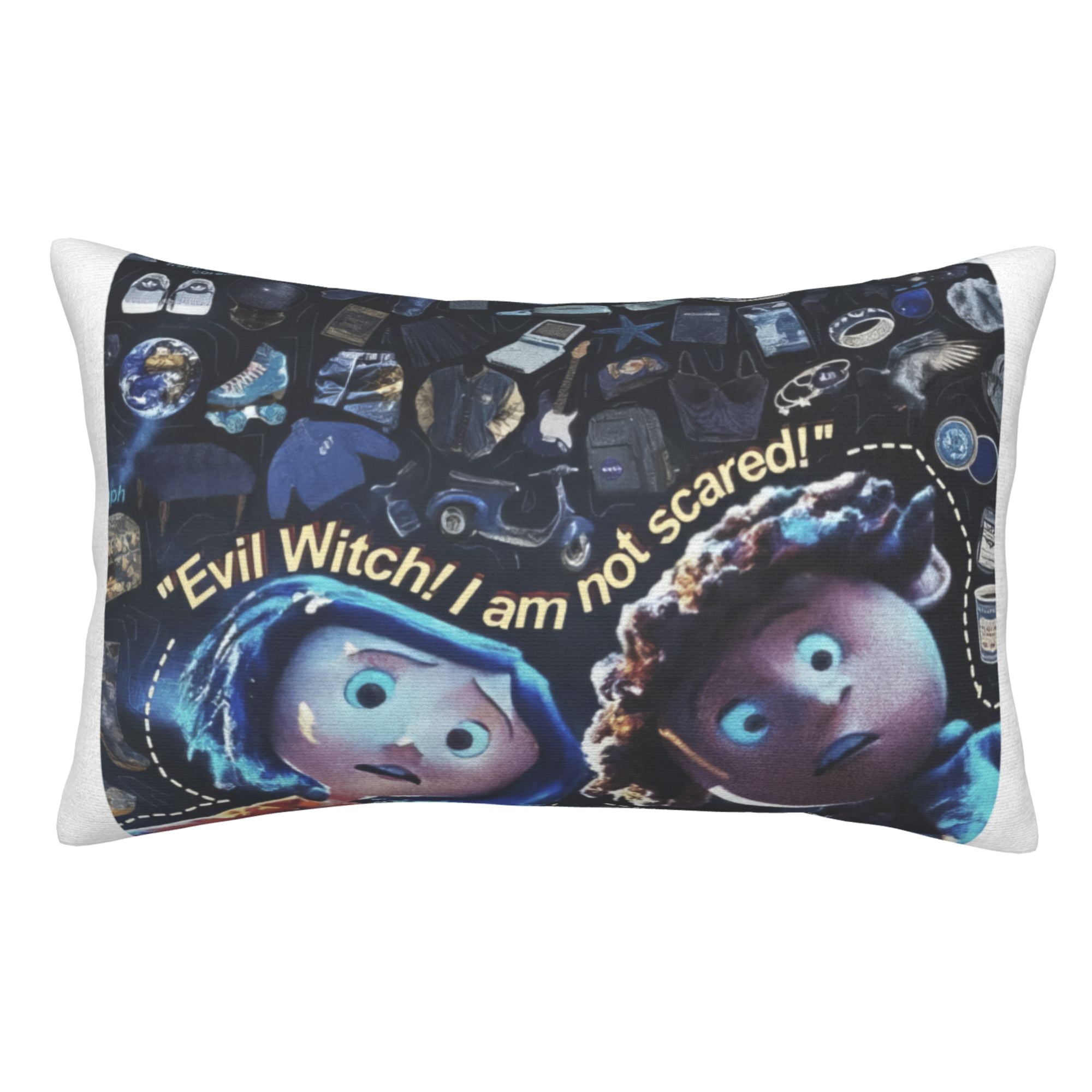 Coraline Throw Pillow Covers, Polyester Decor Pillow Covers Fall ...