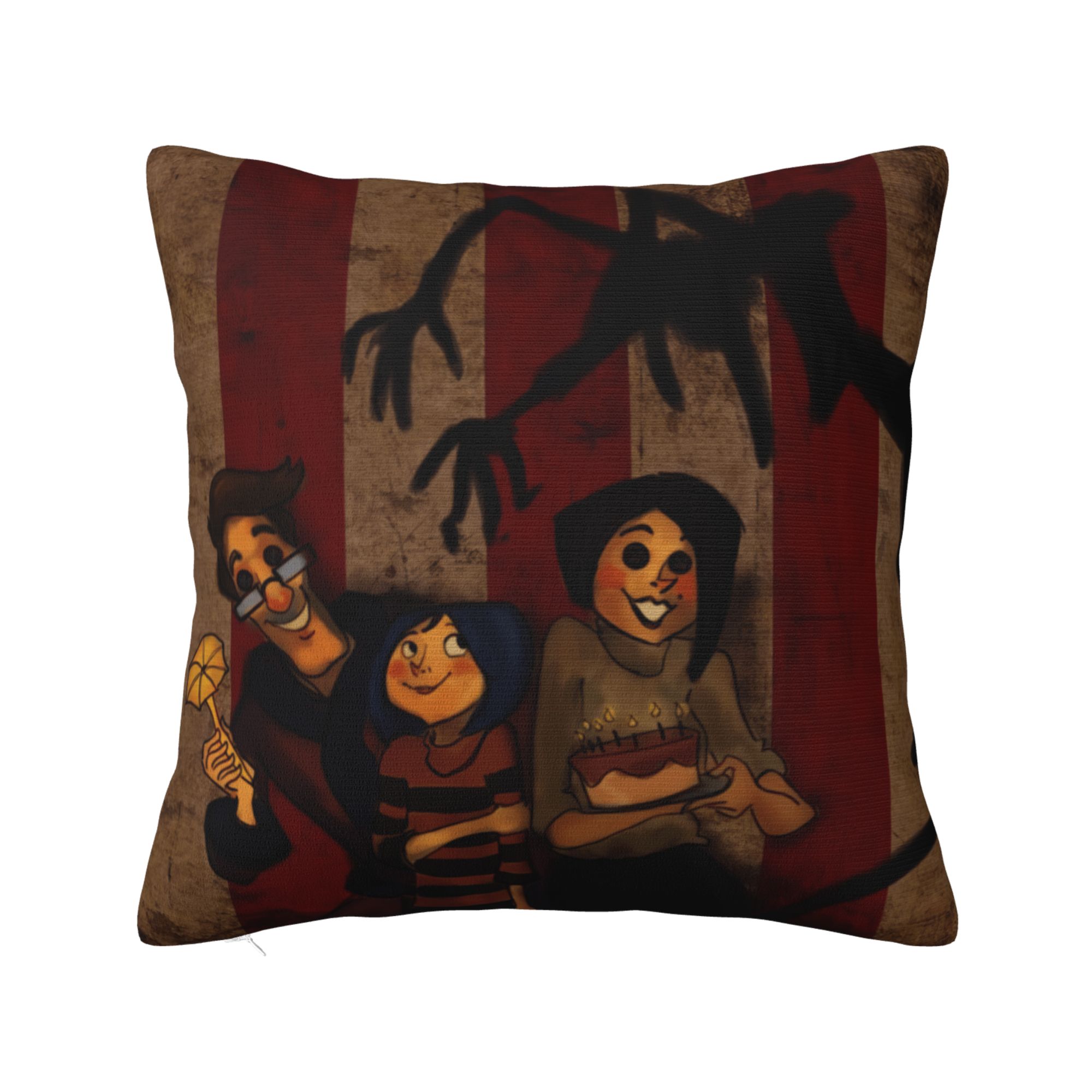 Coraline Throw Pillow Covers, Polyester Decor Pillow Covers Fall ...