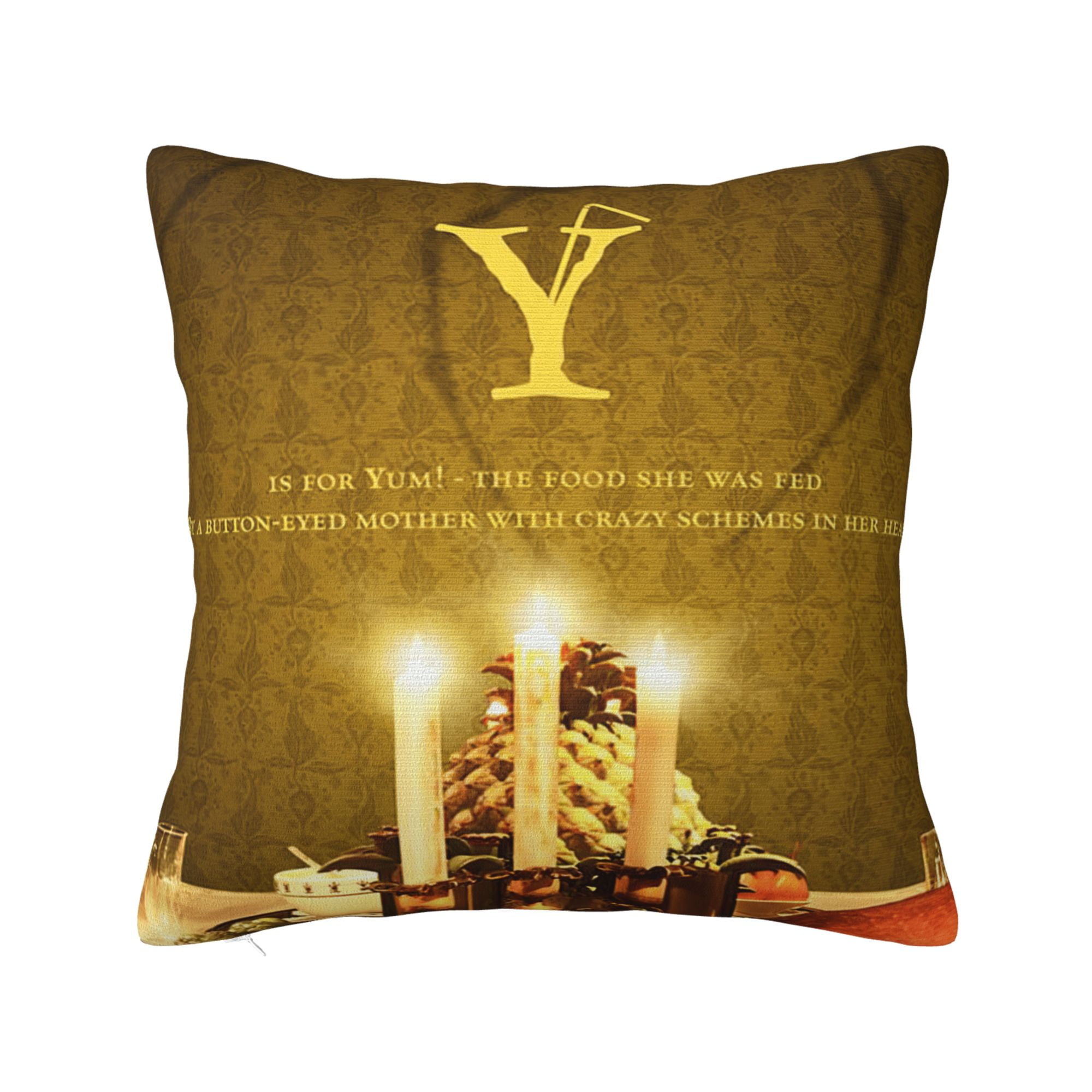 Coraline Throw Pillow Covers, Polyester Decor Pillow Covers Fall ...