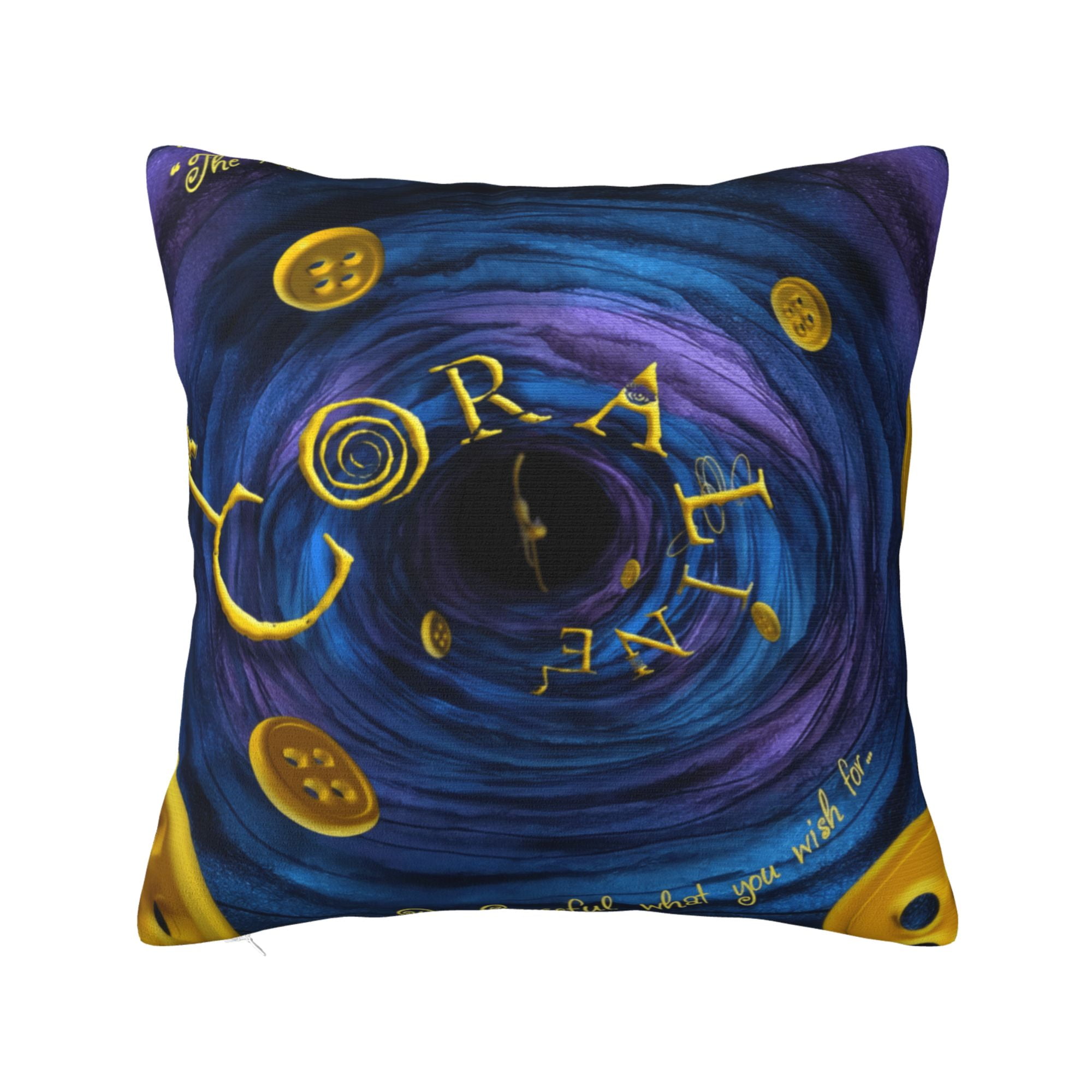 Coraline Throw Pillow Covers, Polyester Decor Pillow Covers Fall ...