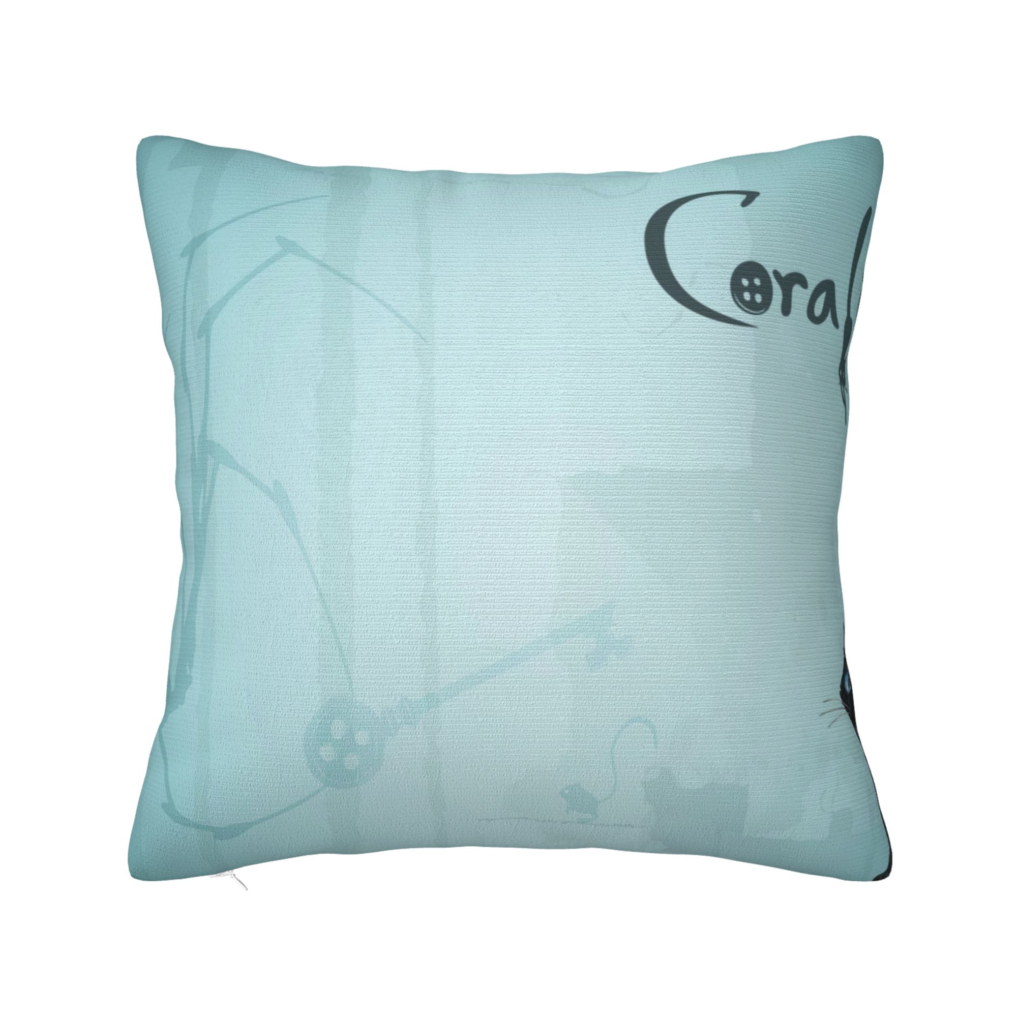 Coraline Throw Pillow Covers, Polyester Decor Pillow Covers Fall ...
