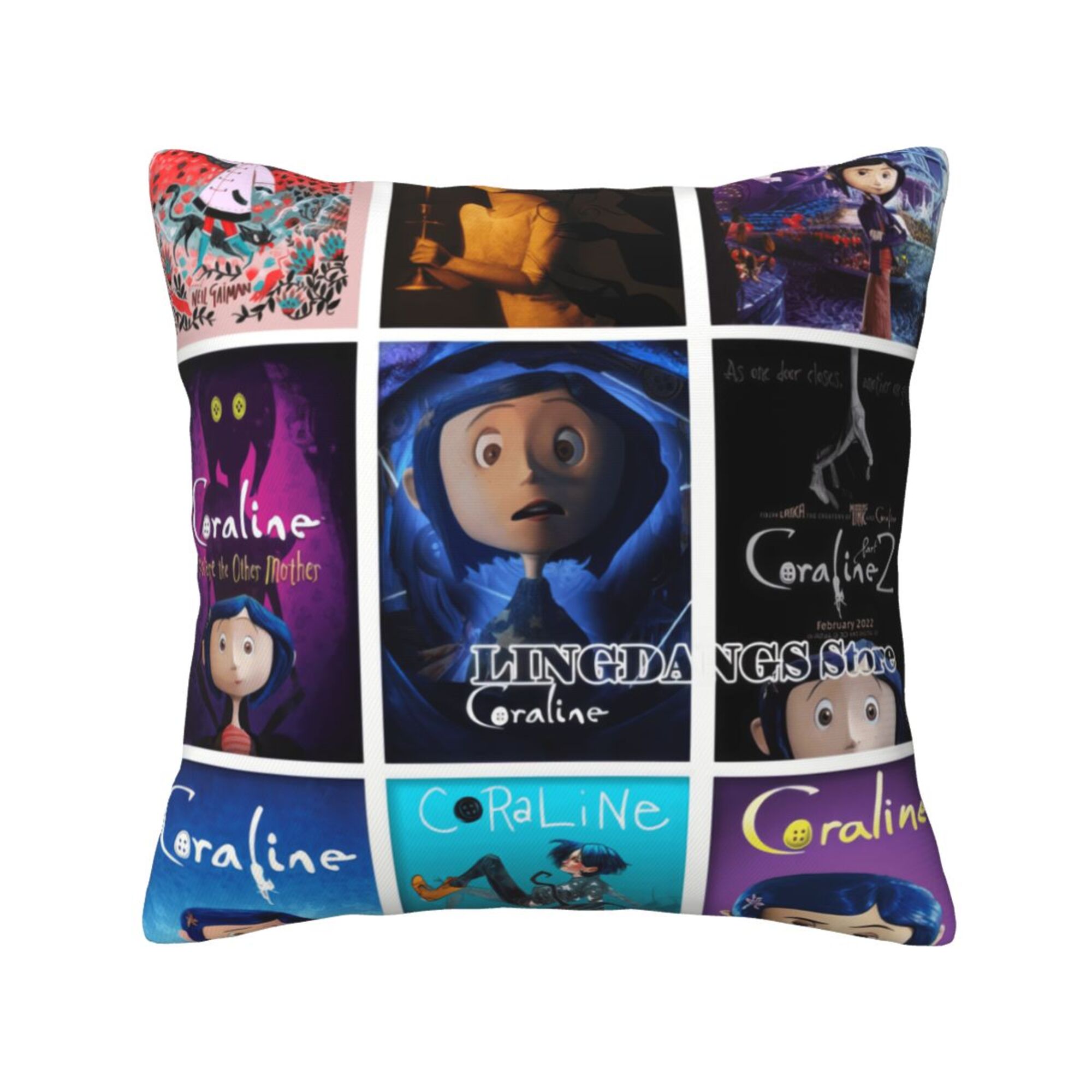 Coraline Throw Pillow Covers, Season Decor Pillow Covers Fall ...