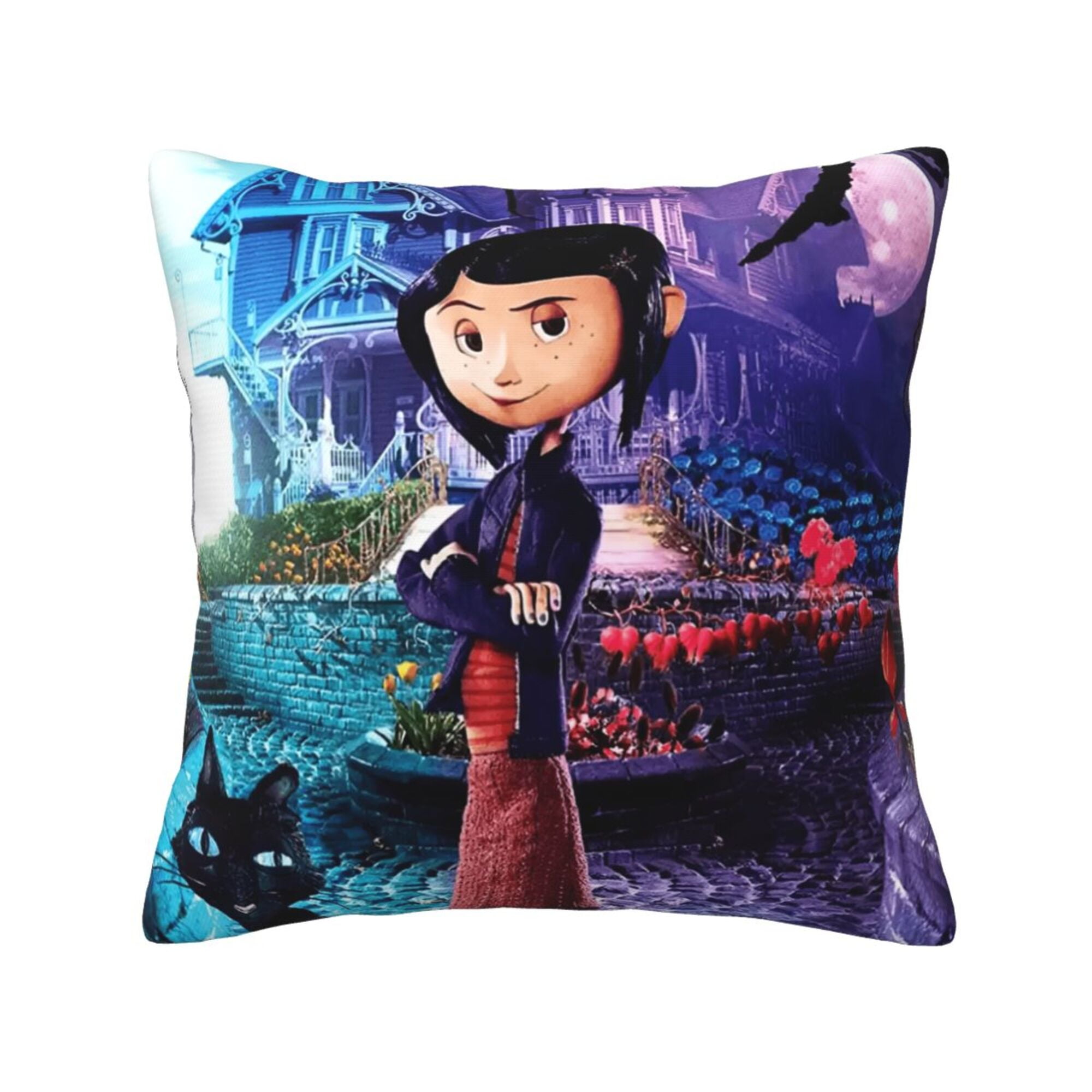 Coraline Throw Pillow Covers, Season Decor Pillow Covers Fall ...