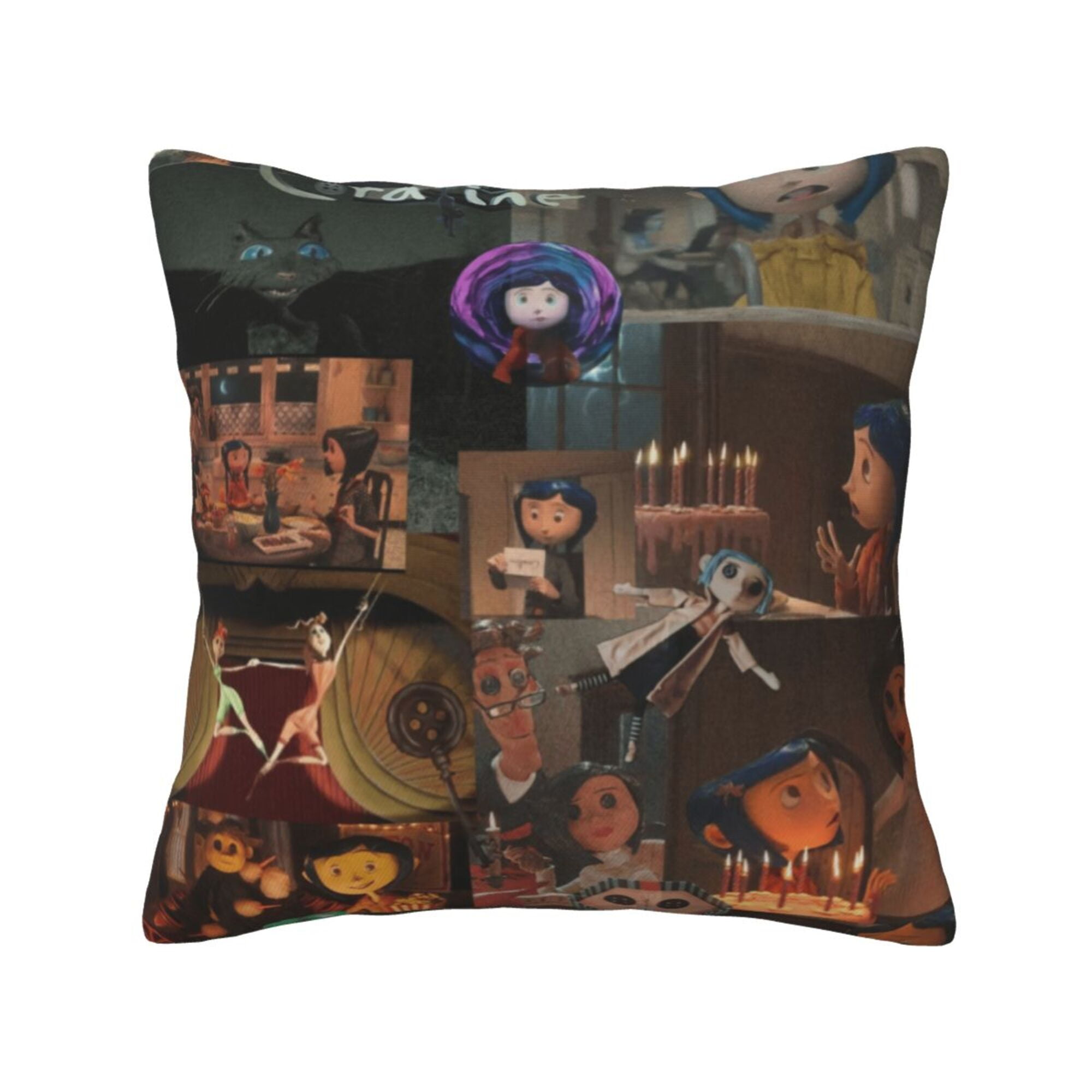 Coraline Throw Pillow Covers, Season Decor Pillow Covers Fall ...