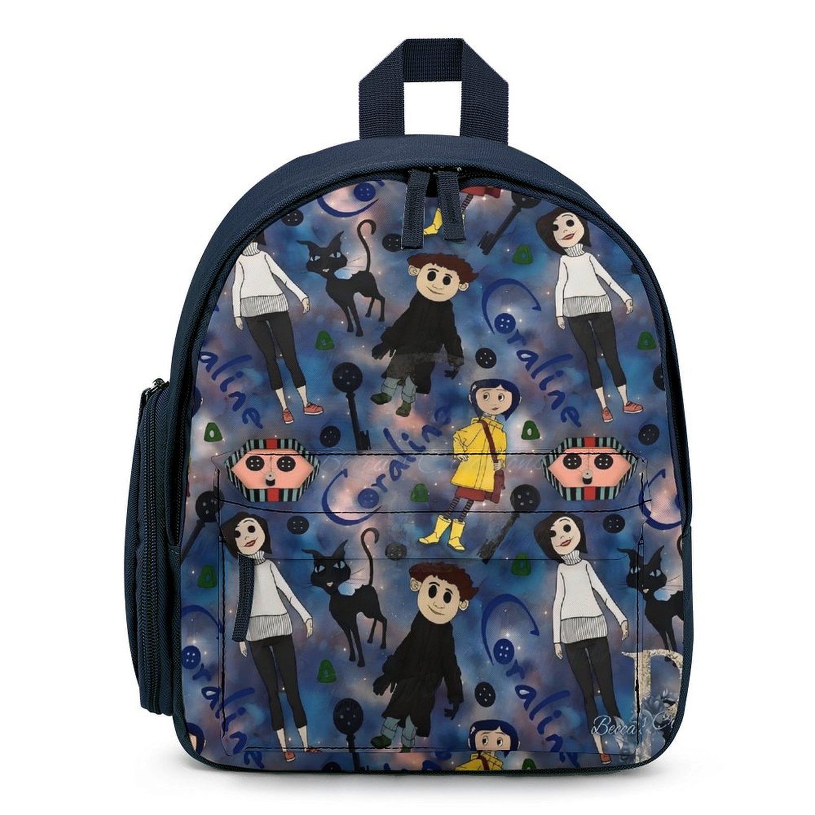 Coraline Women's mini backpack for school blue-style-14 - Walmart.com