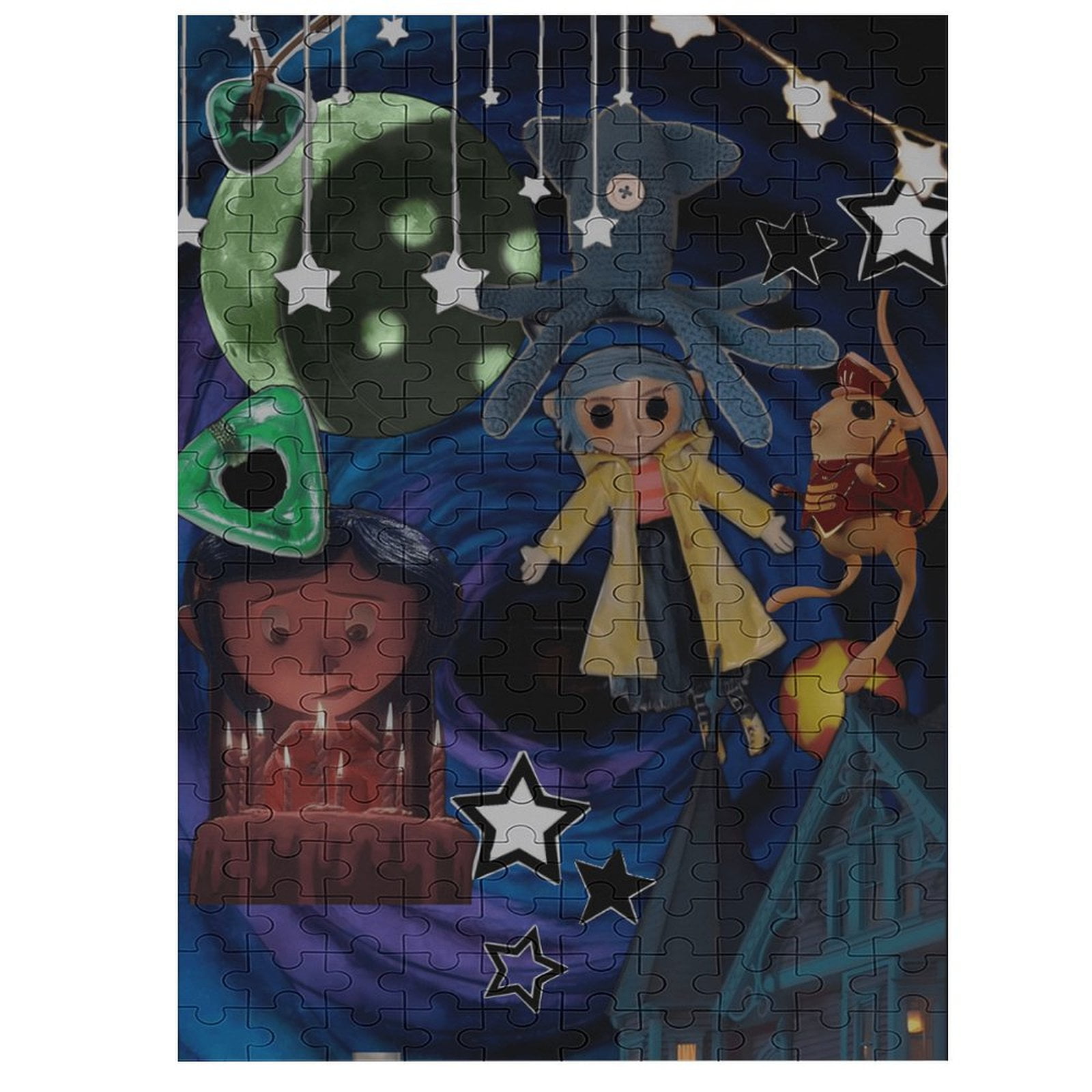 Coraline Wooden Cartoon Puzzles for Children Children's Educational ...