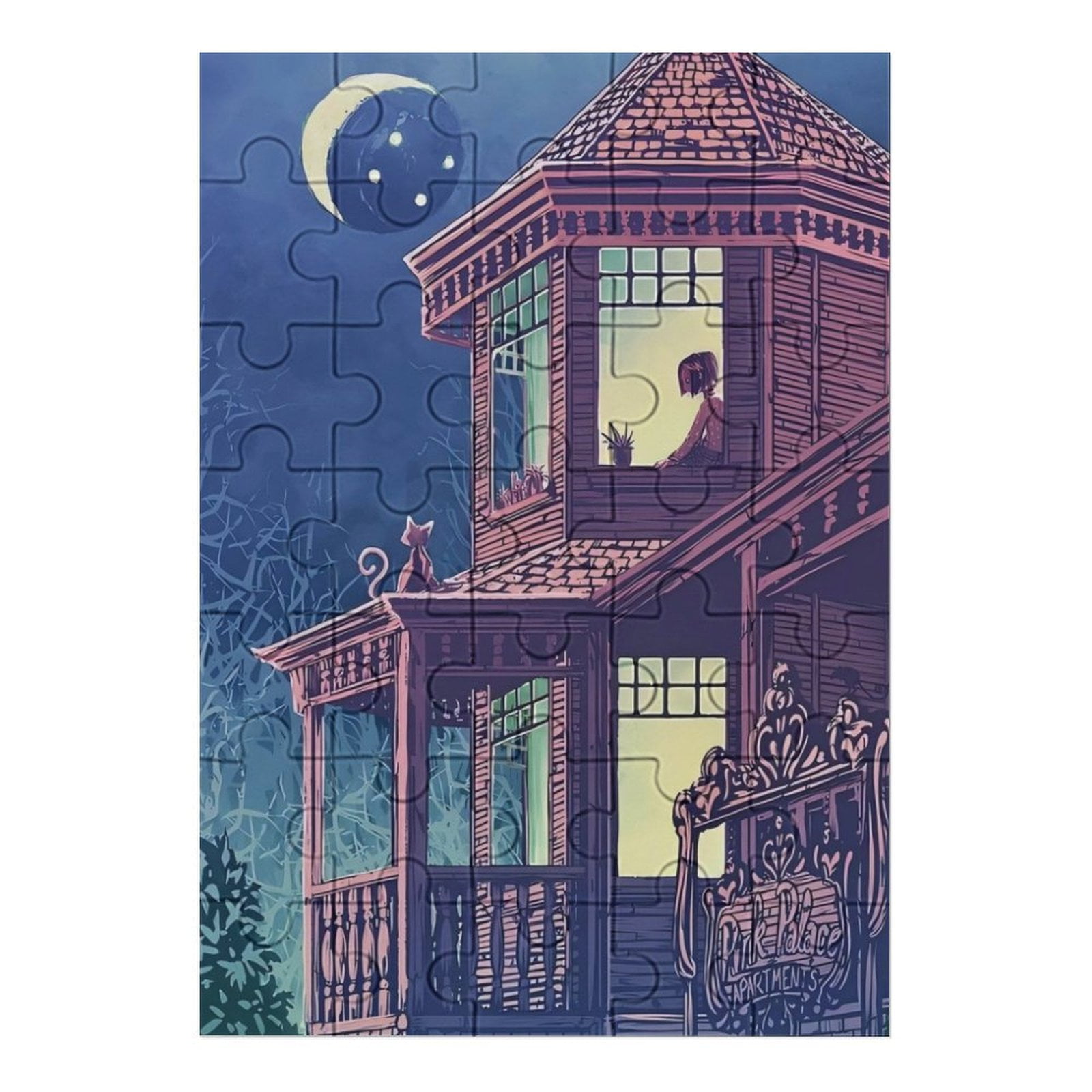 Coraline Wooden Cartoon Puzzles for Children Children's Educational ...