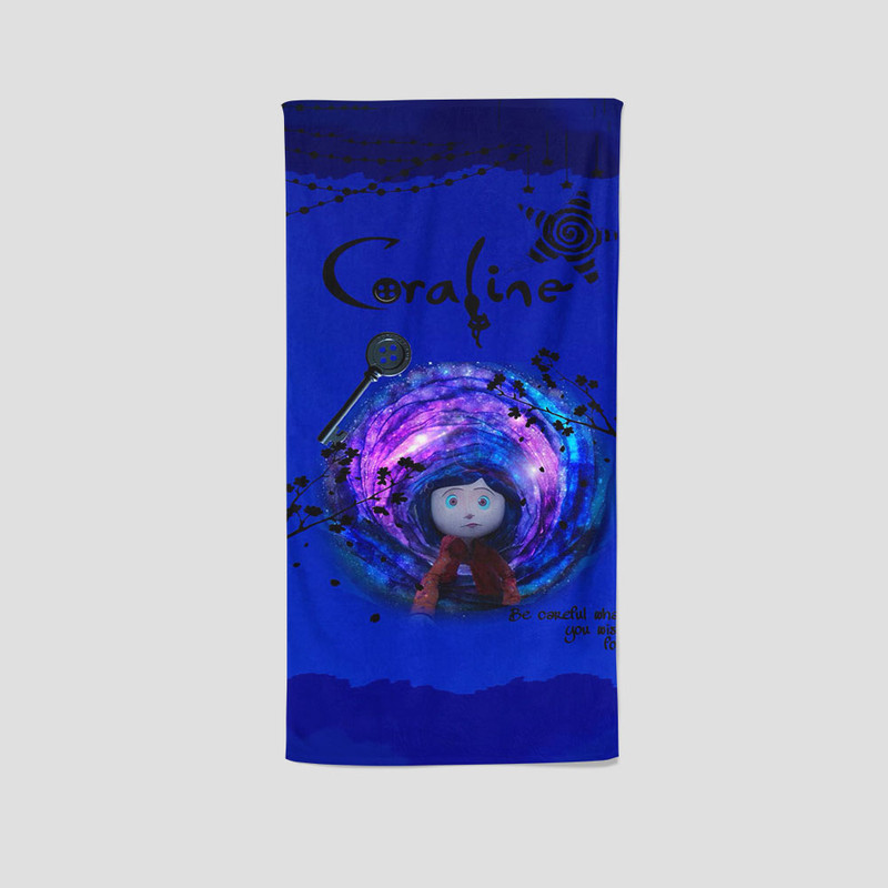 Coraline has designed a one-of-a-kind towel, making it an excellent ...