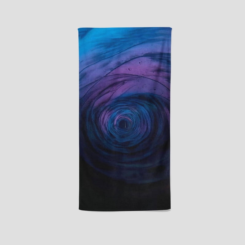 Coraline's uniquely designed single-sided towel is a fantastic custom ...