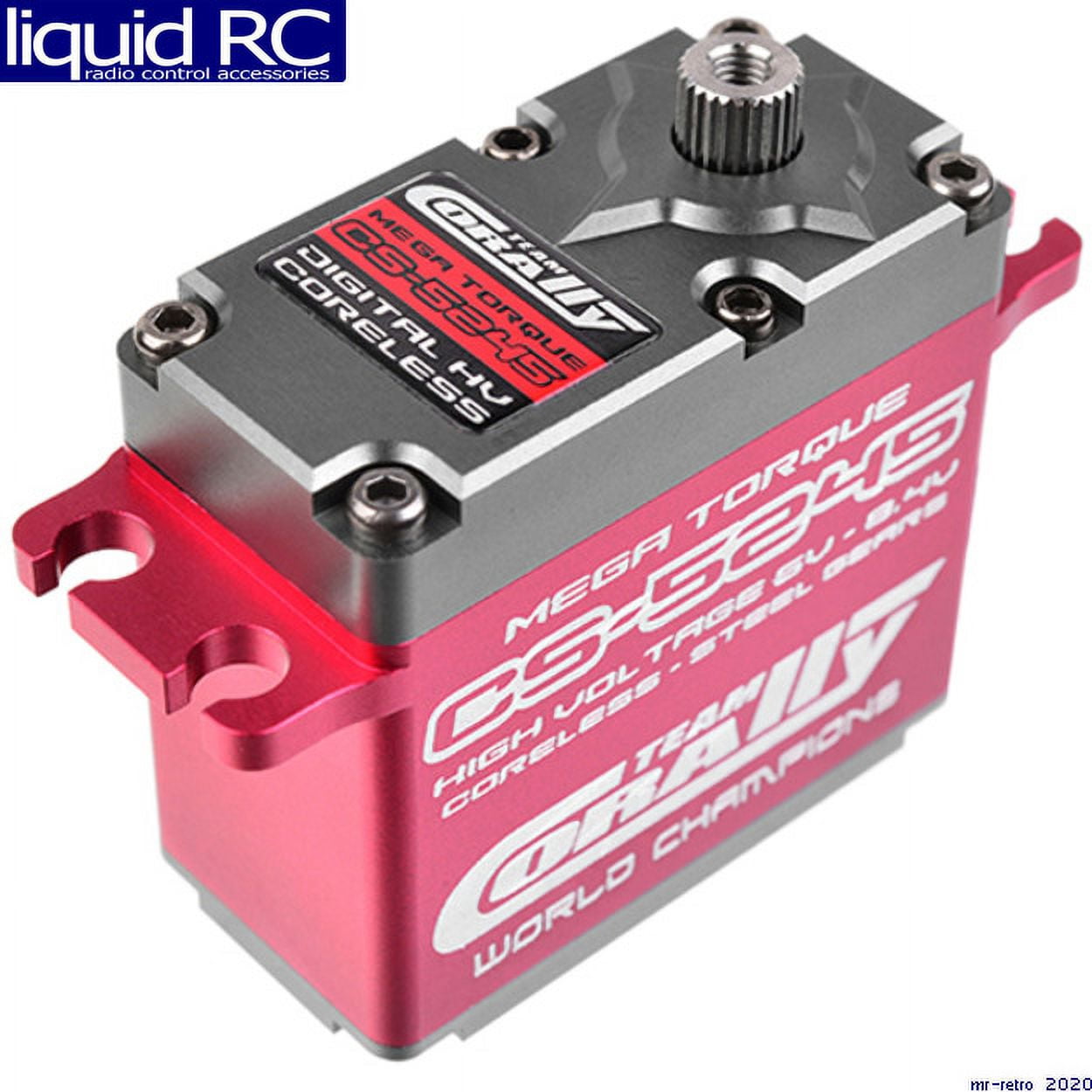 Corally 52005 CS-5245 Ultra High Torque Servo High Voltage 650oz-in @8 ...