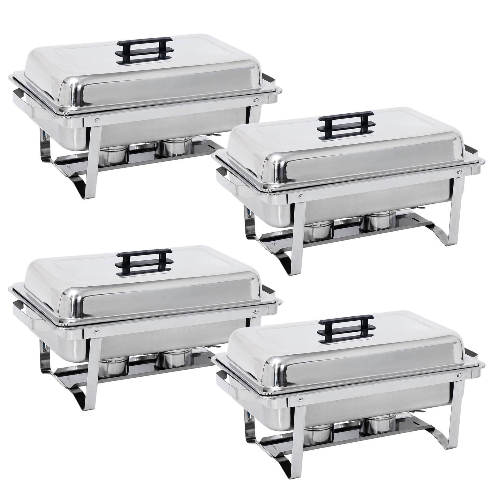 Coraluna 8QT Stainless Steel Chafing Dish Buffet Set Catering Chafer ...